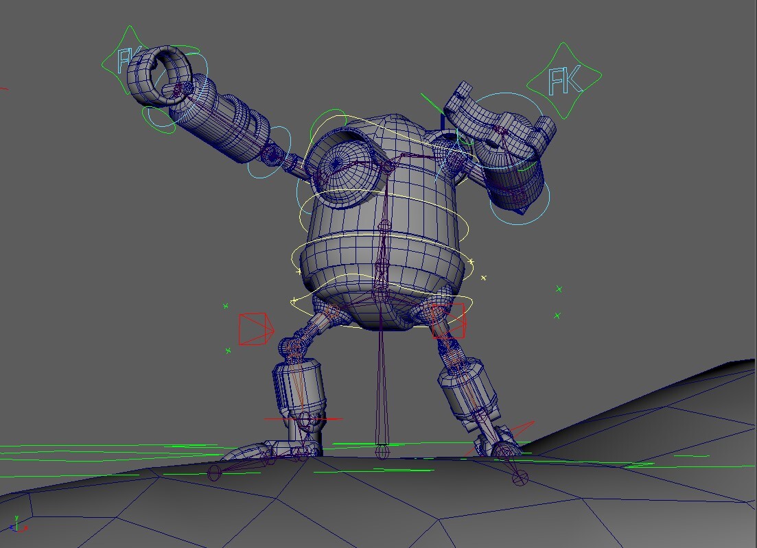 Robert Peggie - Egg Robot Rig