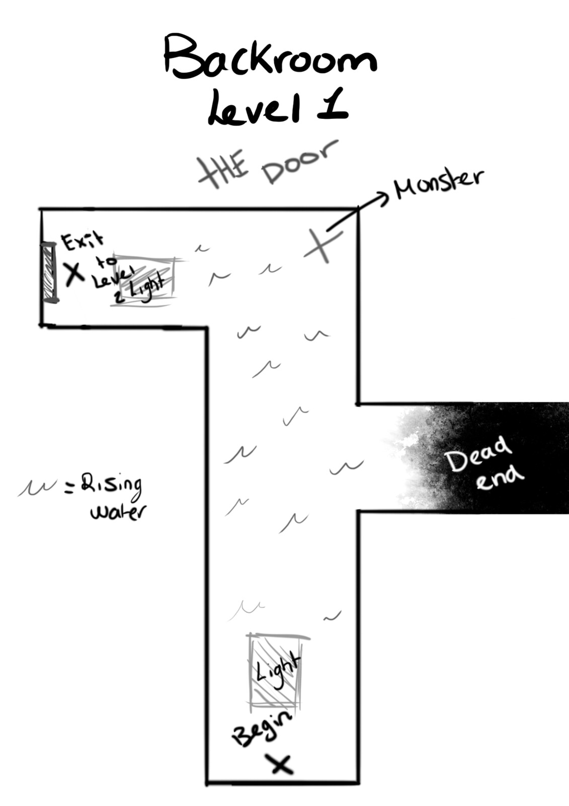 Justine - Backroom: Basement Level 1