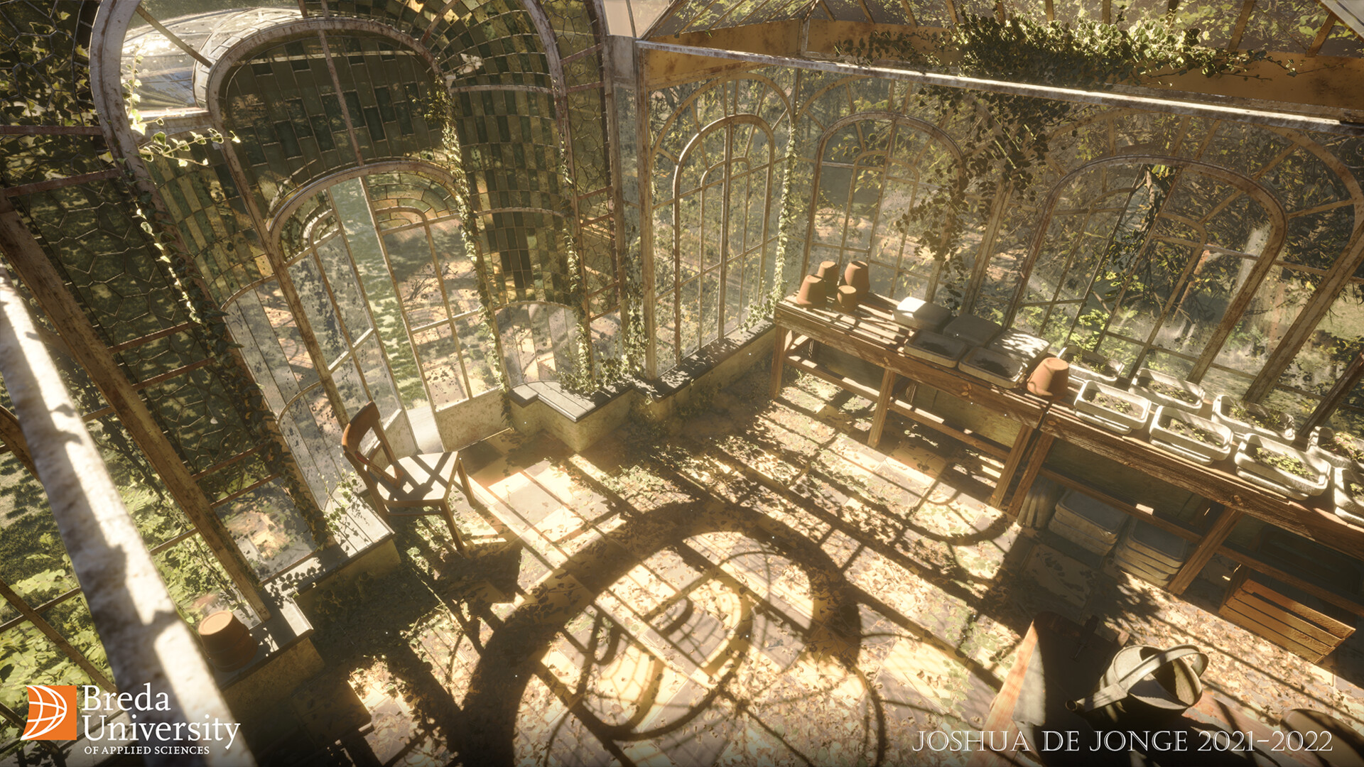 Joshua de Jonge - Grandfather's greenhouse