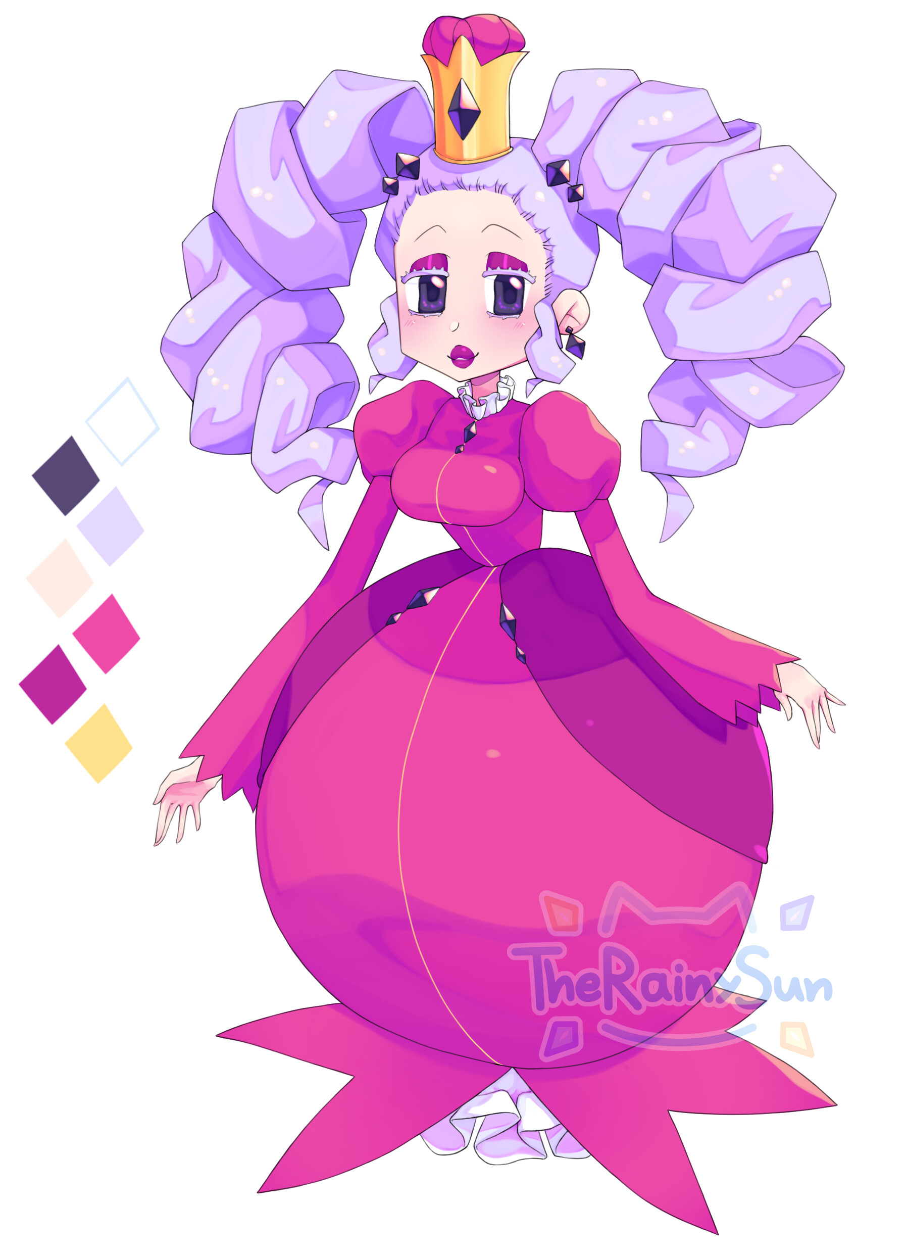 ArtStation - Queen Twirl - OC design