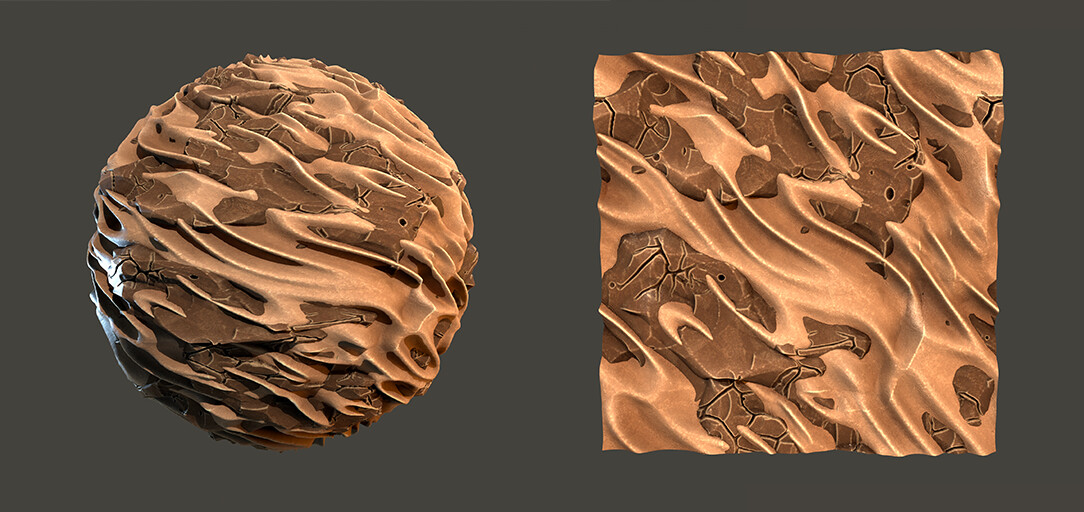 Michael Falcone - Stylized sand Materials