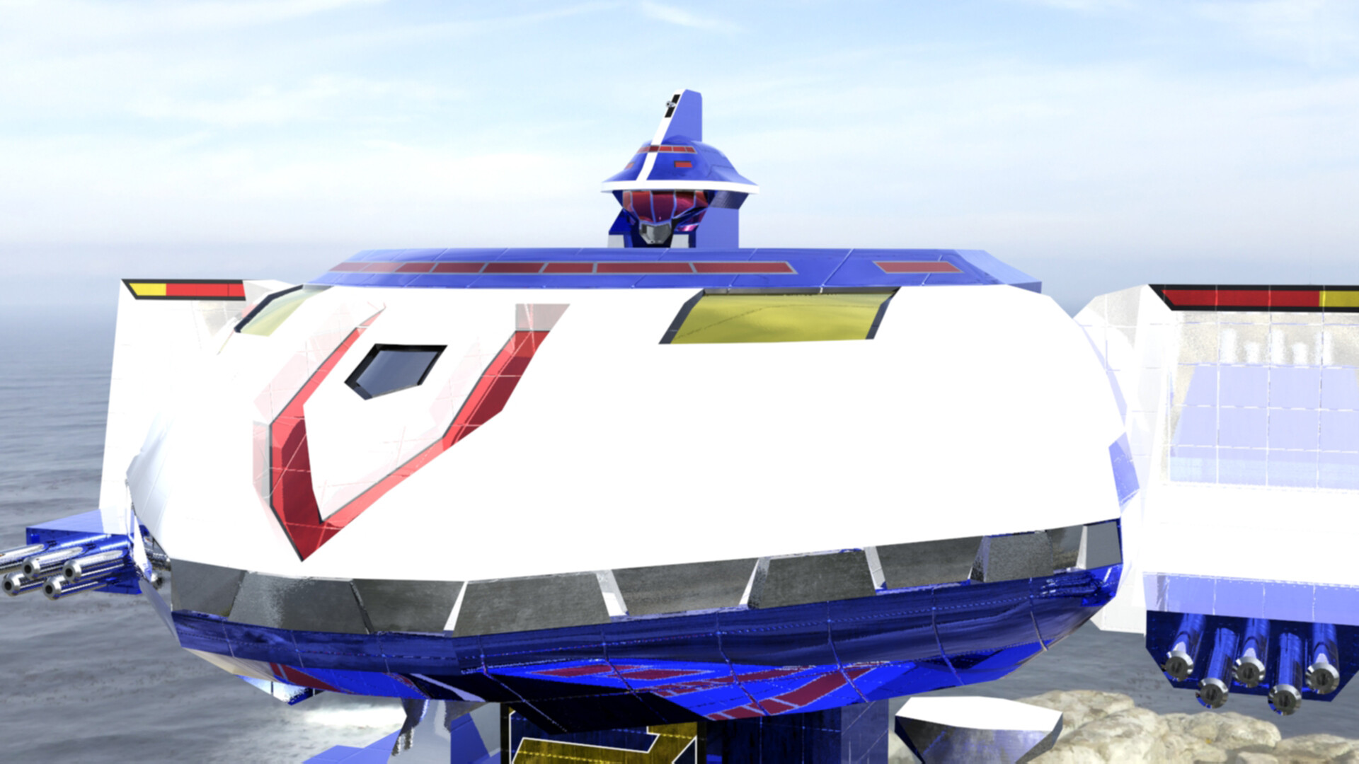 Power Rangers Lost Galaxy Zenith Carrierzord