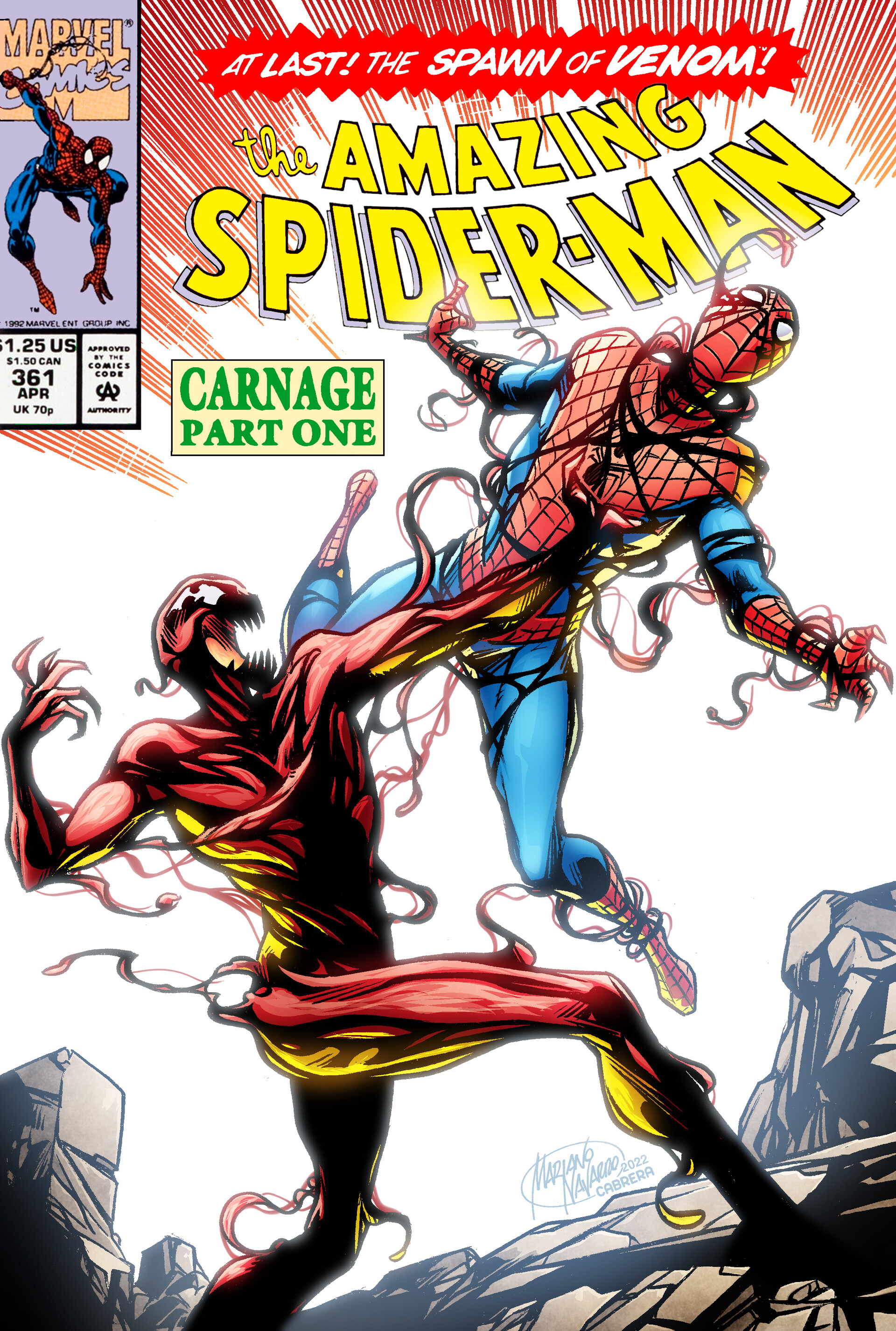 ArtStation - Carnage anniversary - Conic cover remake