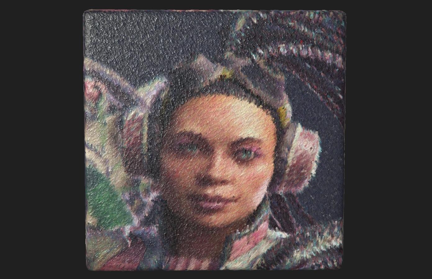 Ellie Dupont - Oil Paint Strokes Substance Designer Experiments