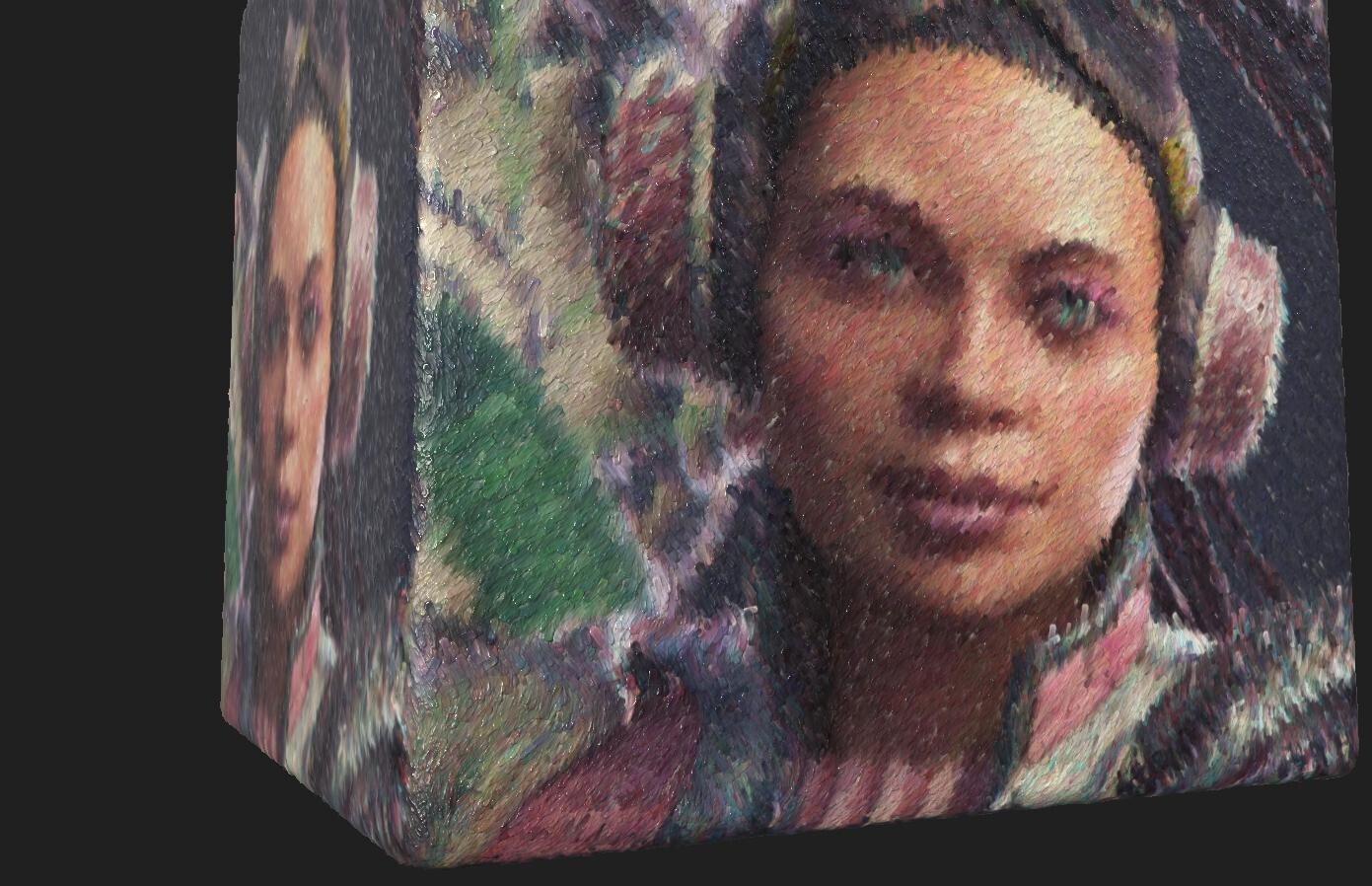 Ellie Dupont - Oil Paint Strokes Substance Designer Experiments