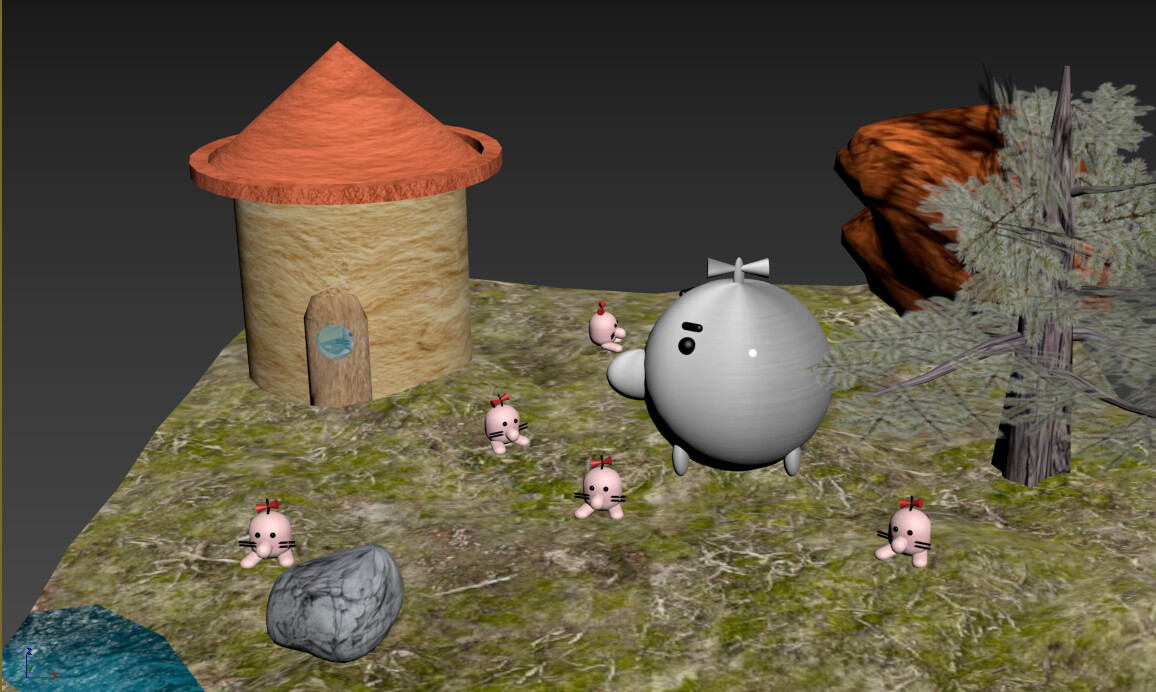 ArtStation - Saturn Valley 3D Concept