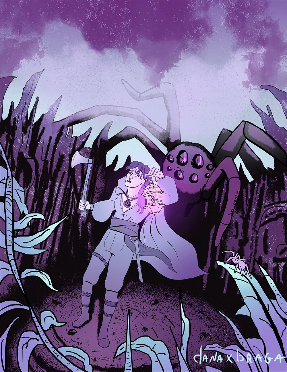 ArtStation - Cover for Whisper of the Weave Walker