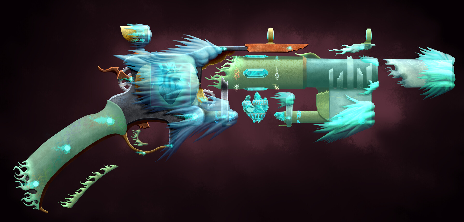 ArtStation - Permafrost Revolver