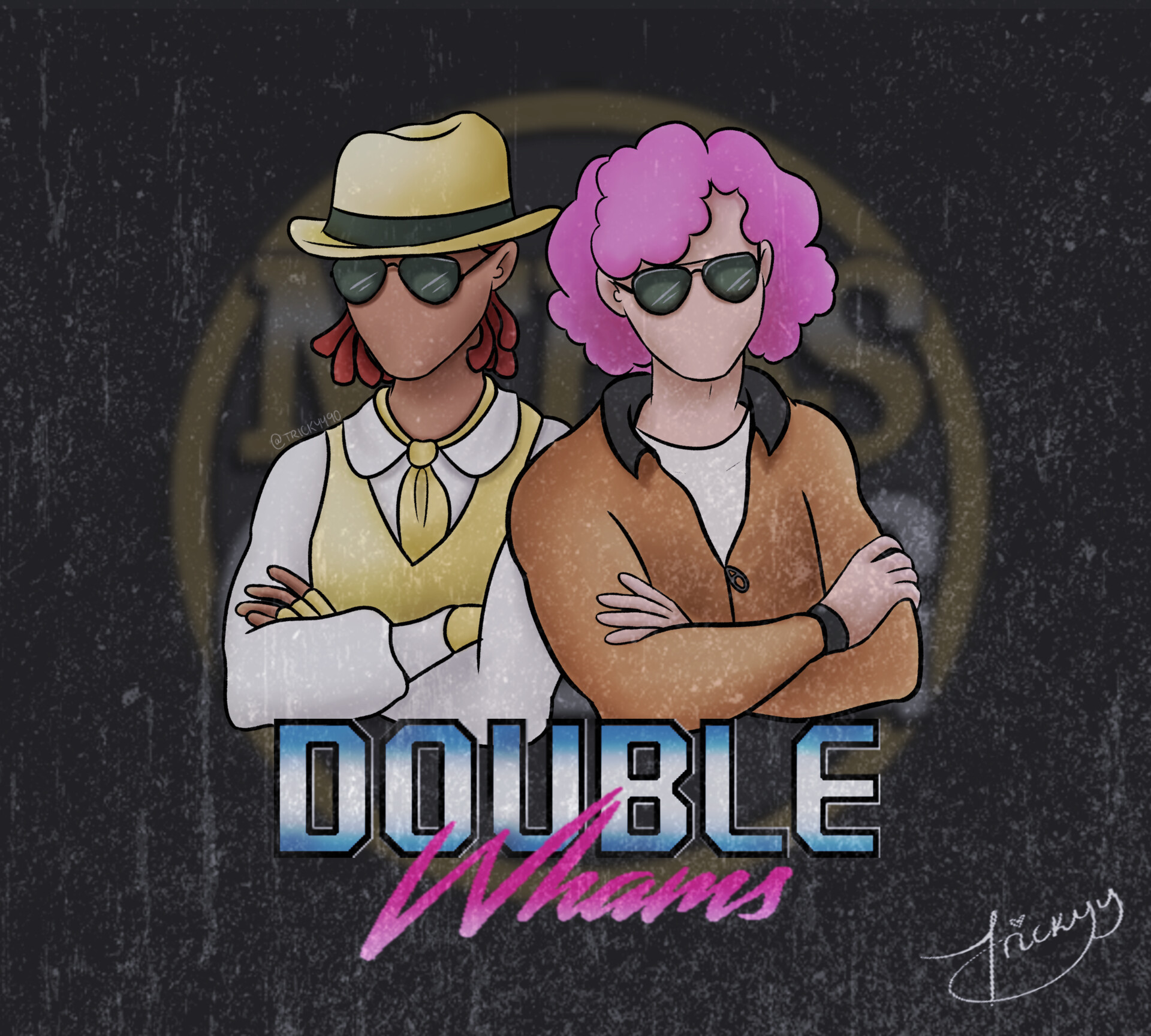 Trickyy90 - Double Whams - Neebs fan art!