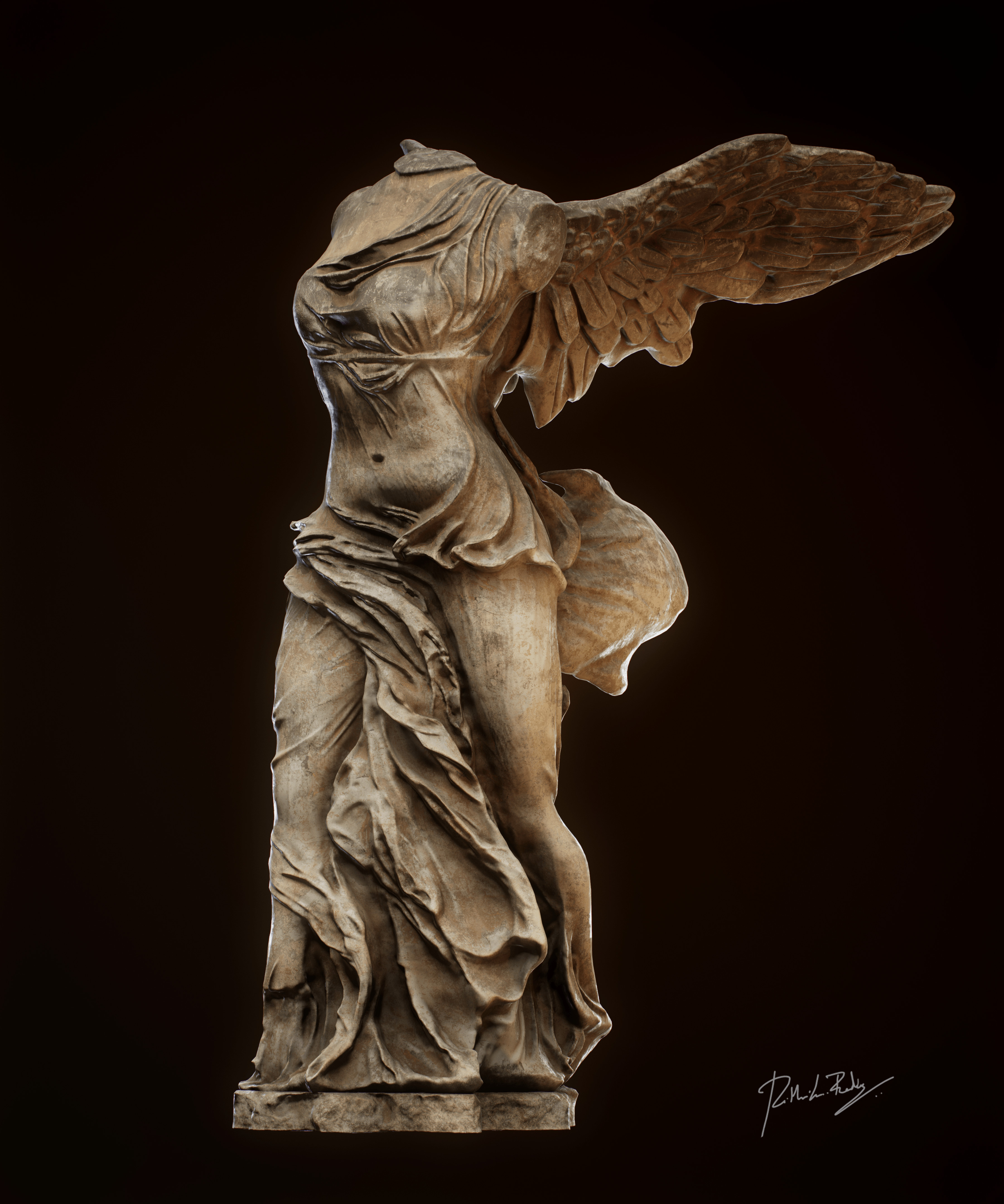 RITHVIK REDDY - Winged Victory of Samothrace Statue