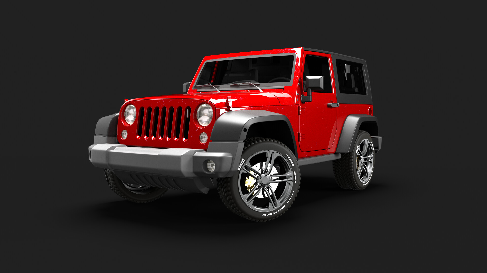 ArtStation - Mahindra Thar (Jeep)