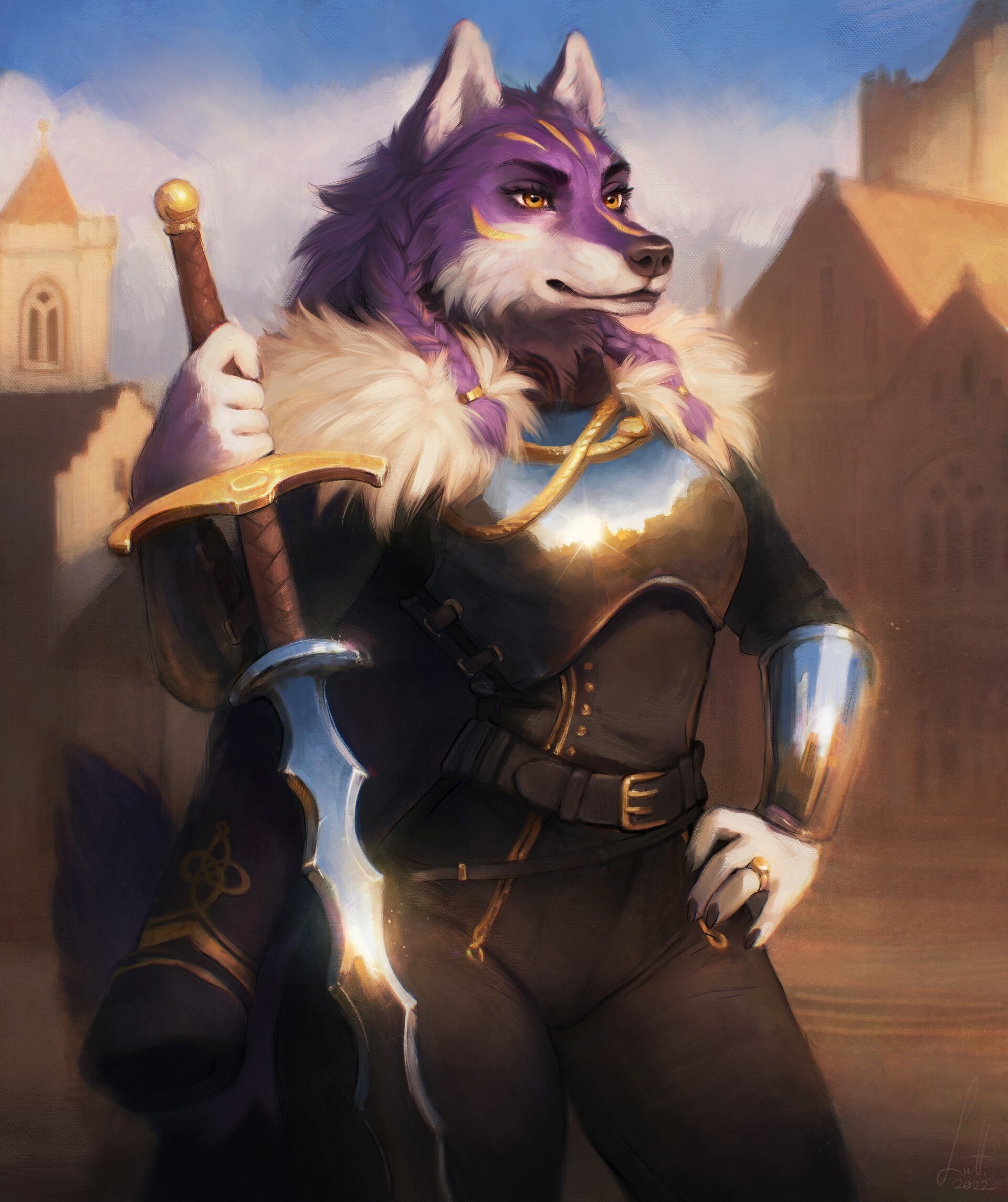 ArtStation - Dangerous lady