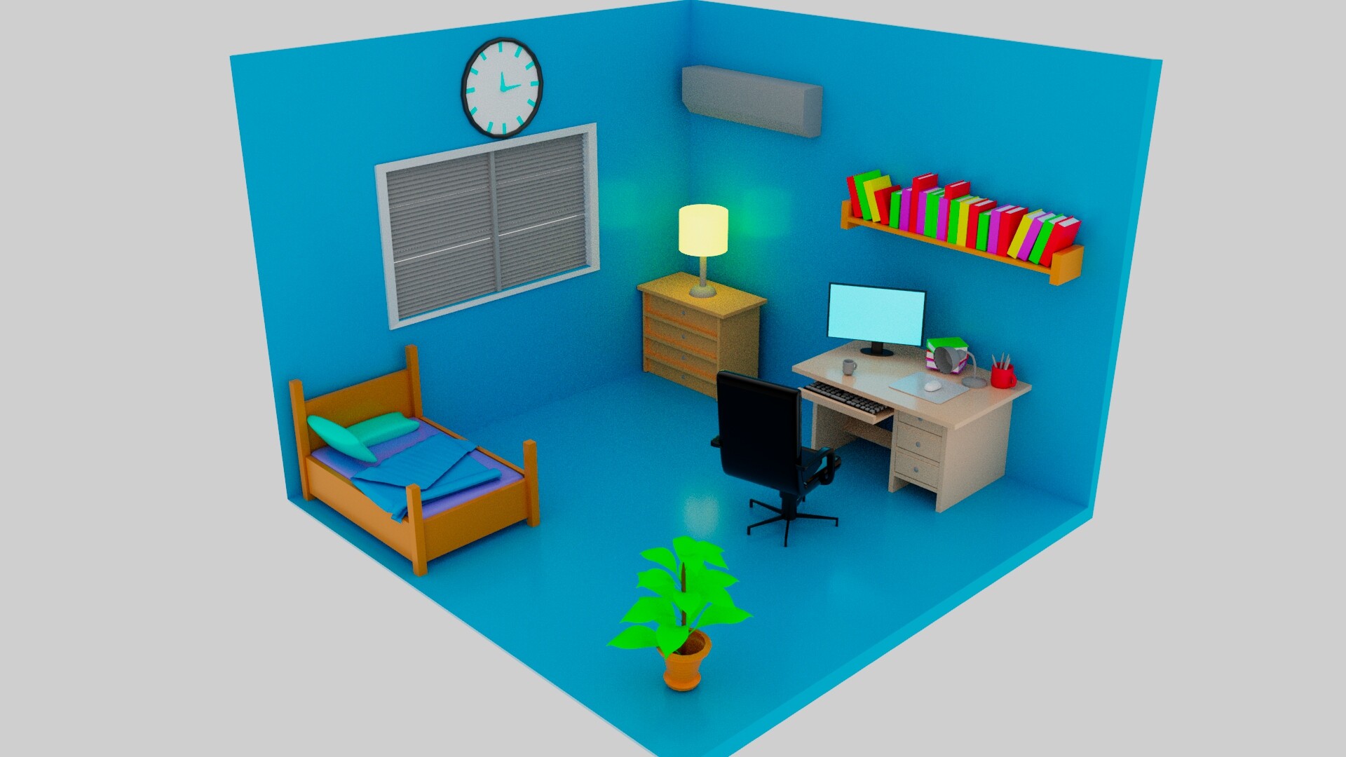 ArtStation - Room_Modelling