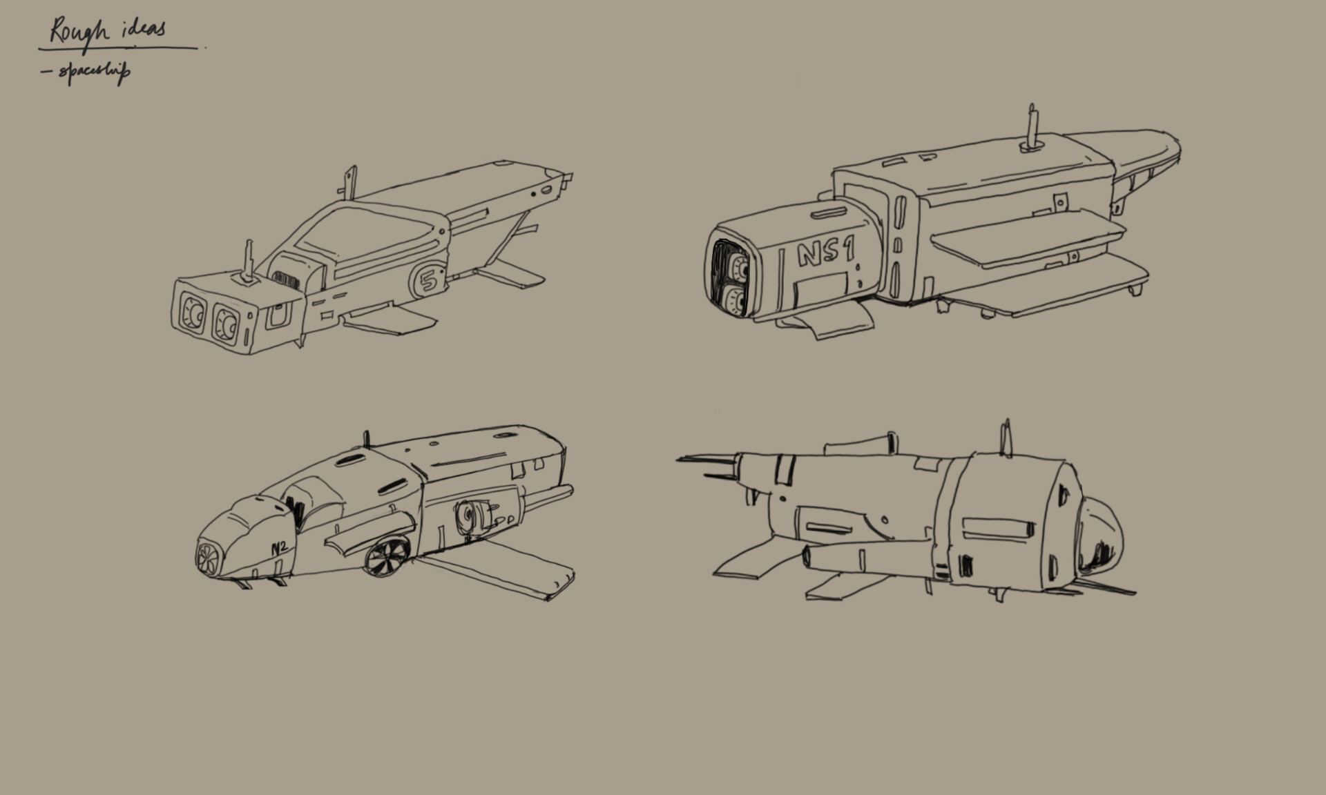 ArtStation - Rough Designs