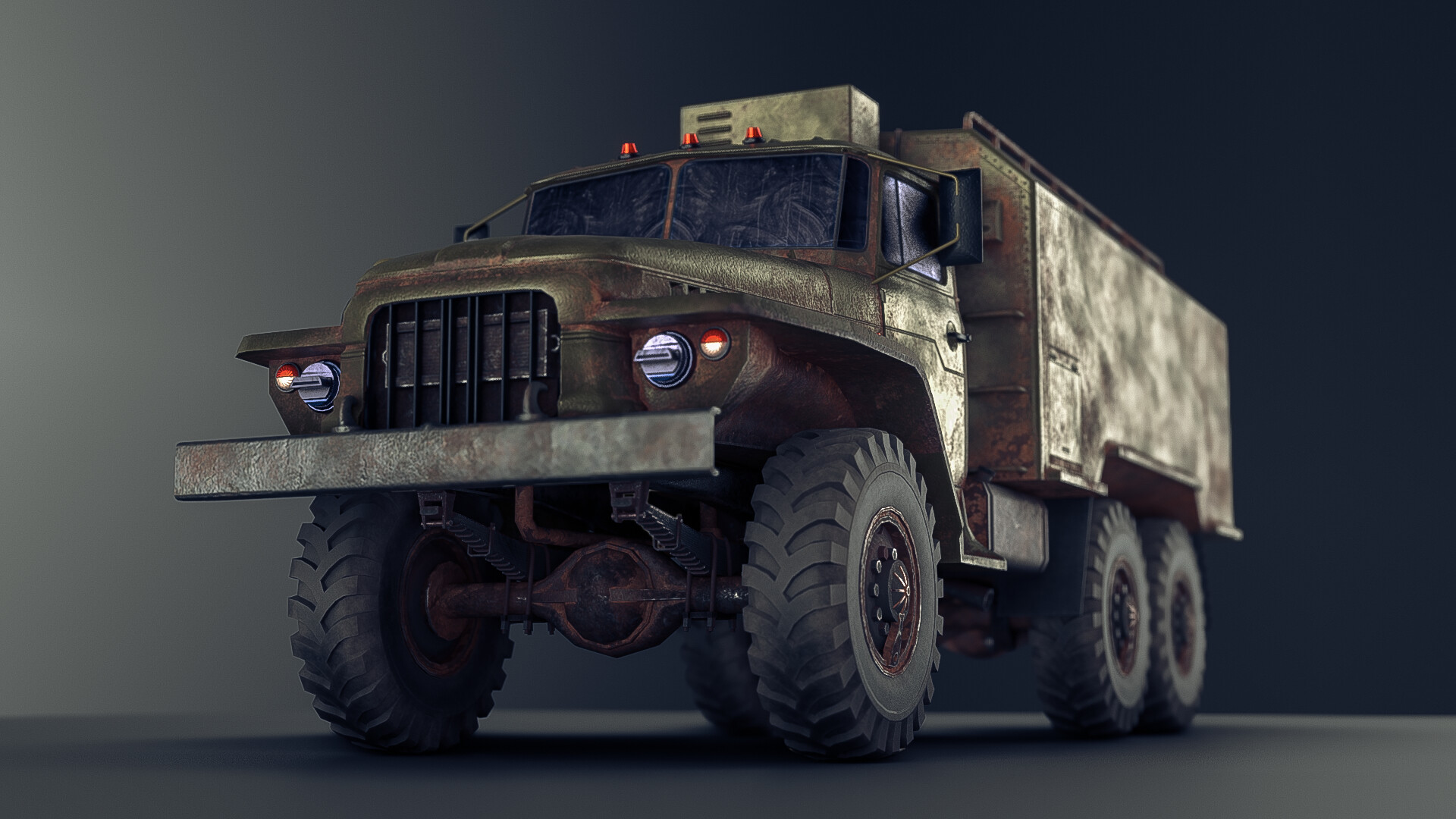 ArtStation - Ural-375
