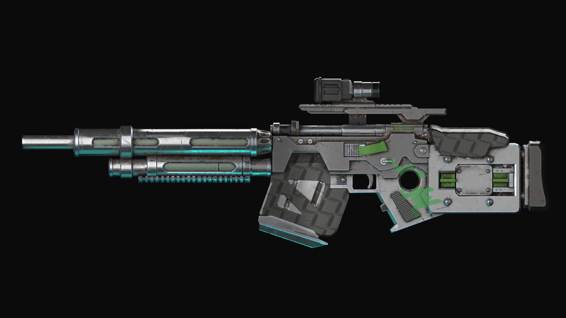 ArtStation - BORDERLAND 3 GUN