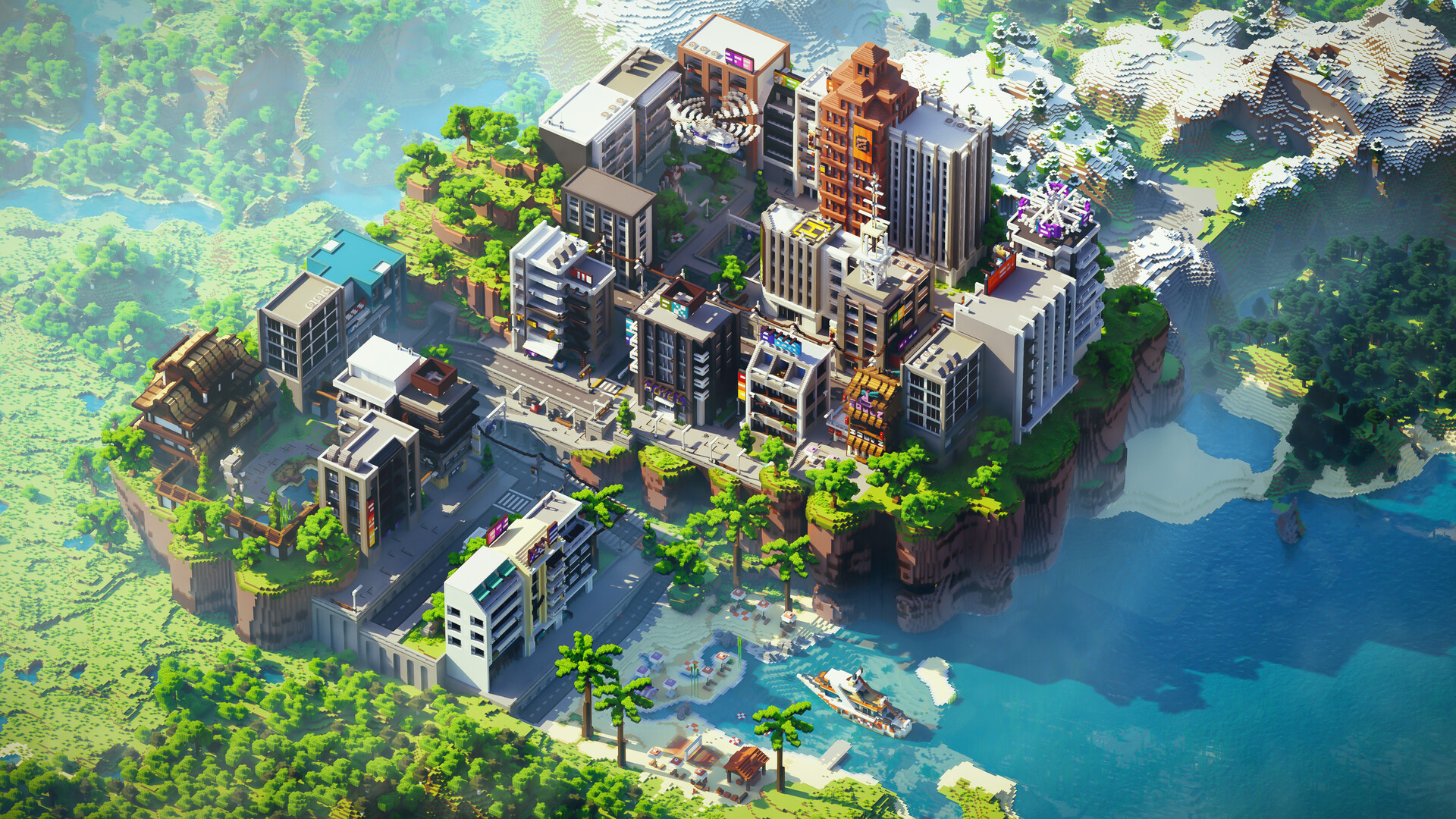 ArtStation - japanese city 4 soulZ