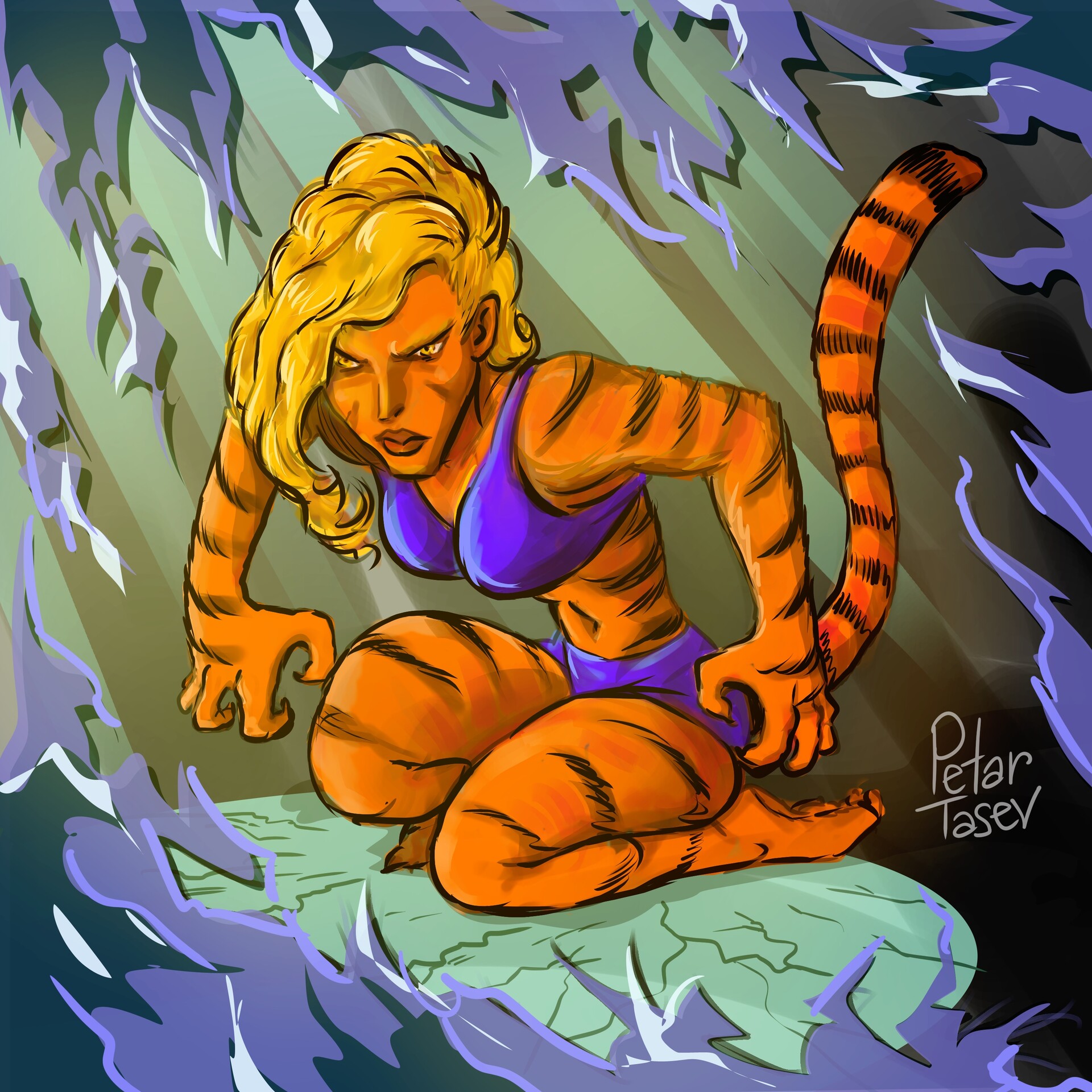 marvel tigra deviantart