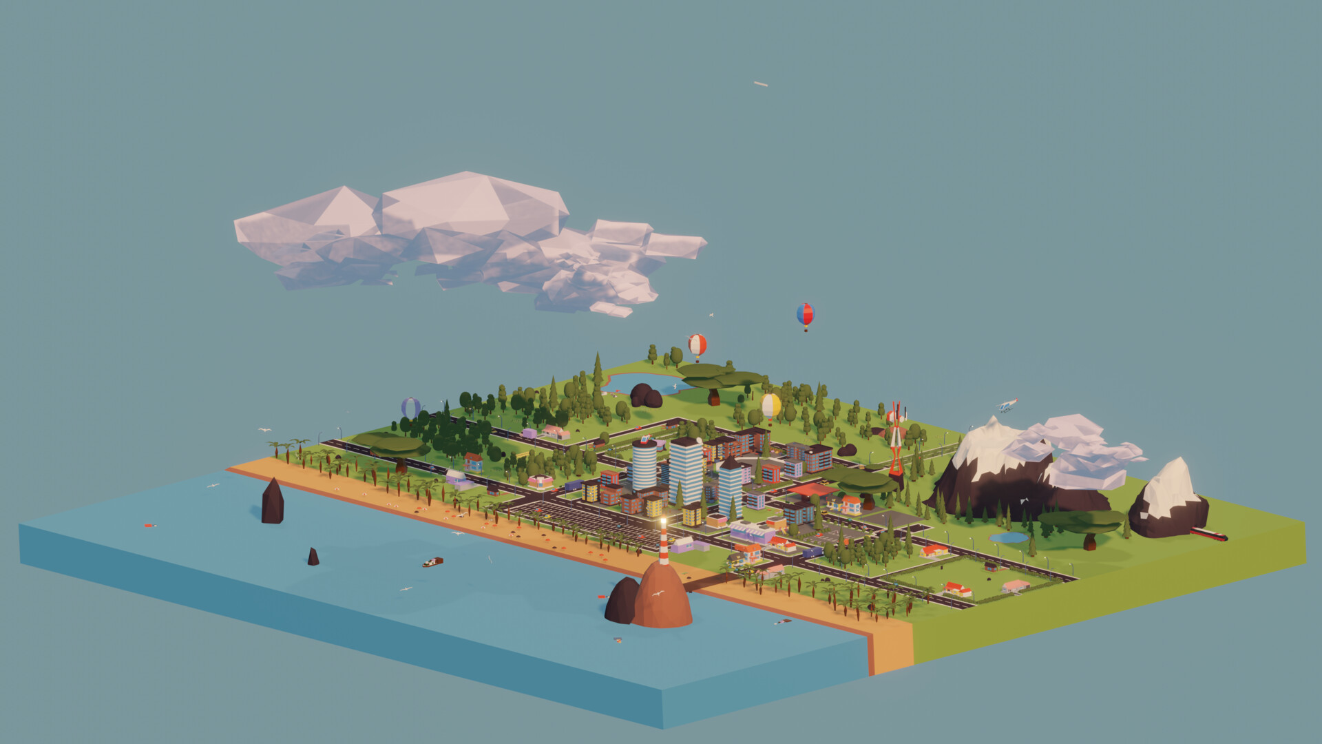 ArtStation - Basic from Blender 3D