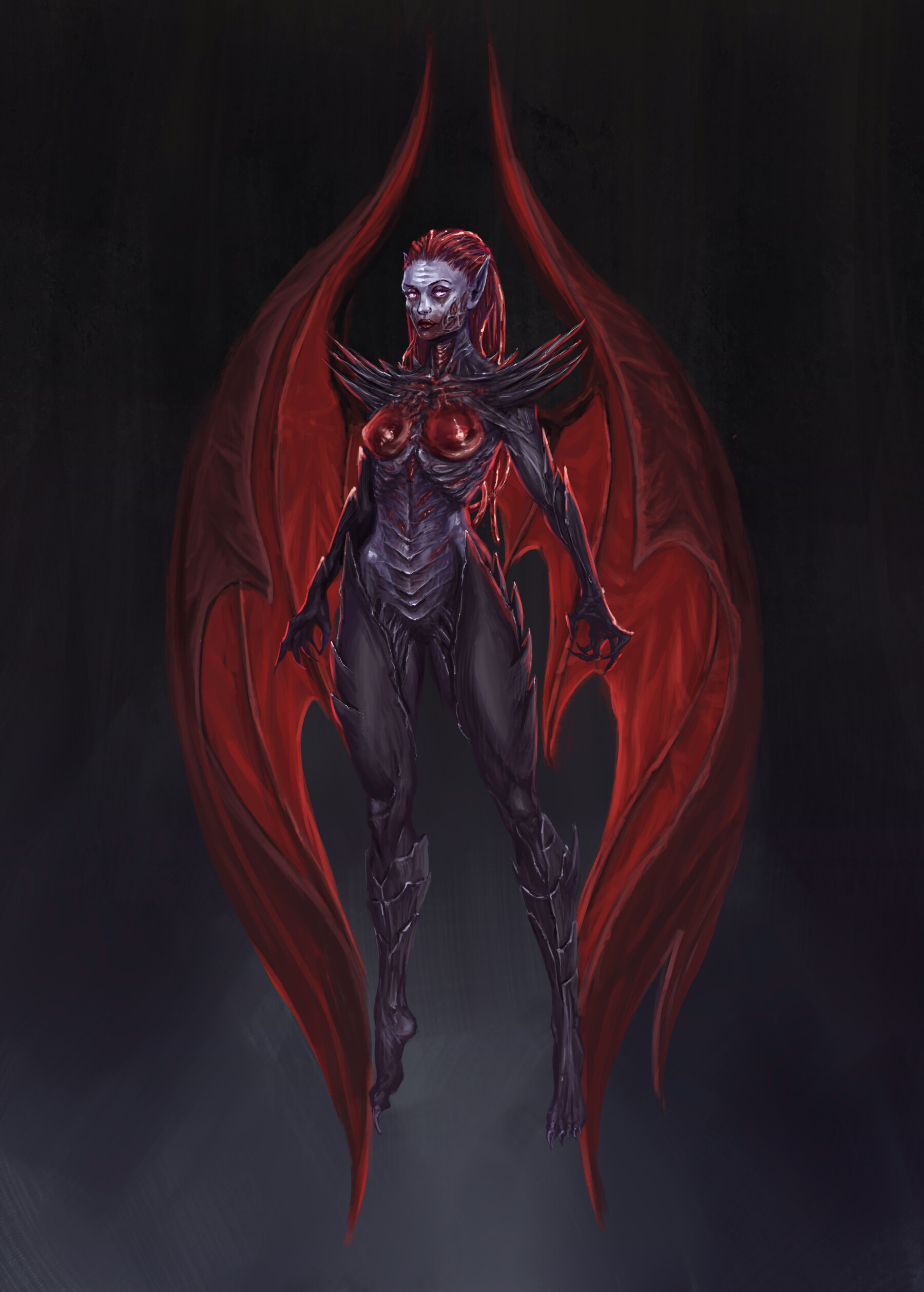vampire true form art