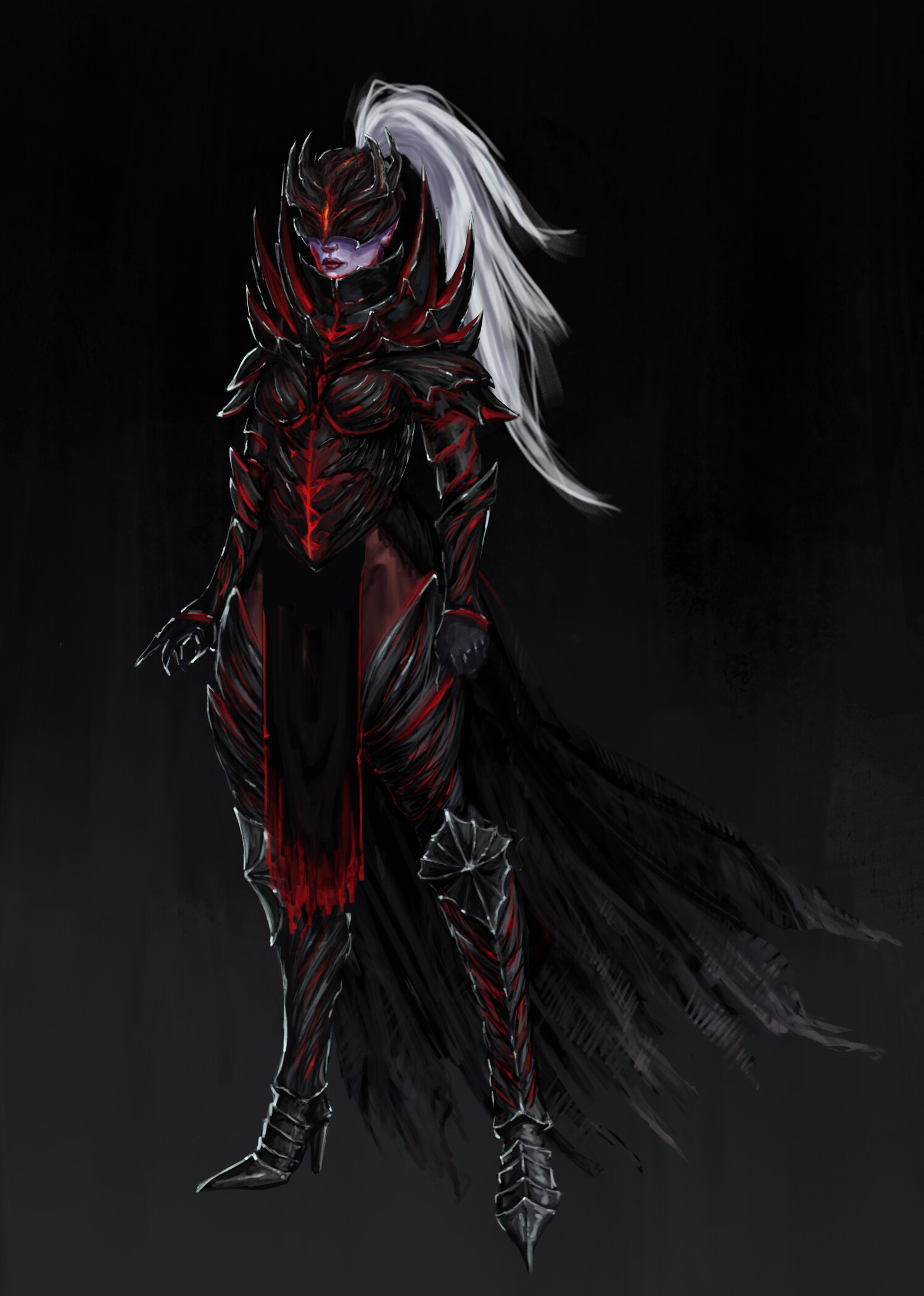 vampire armor concept art
