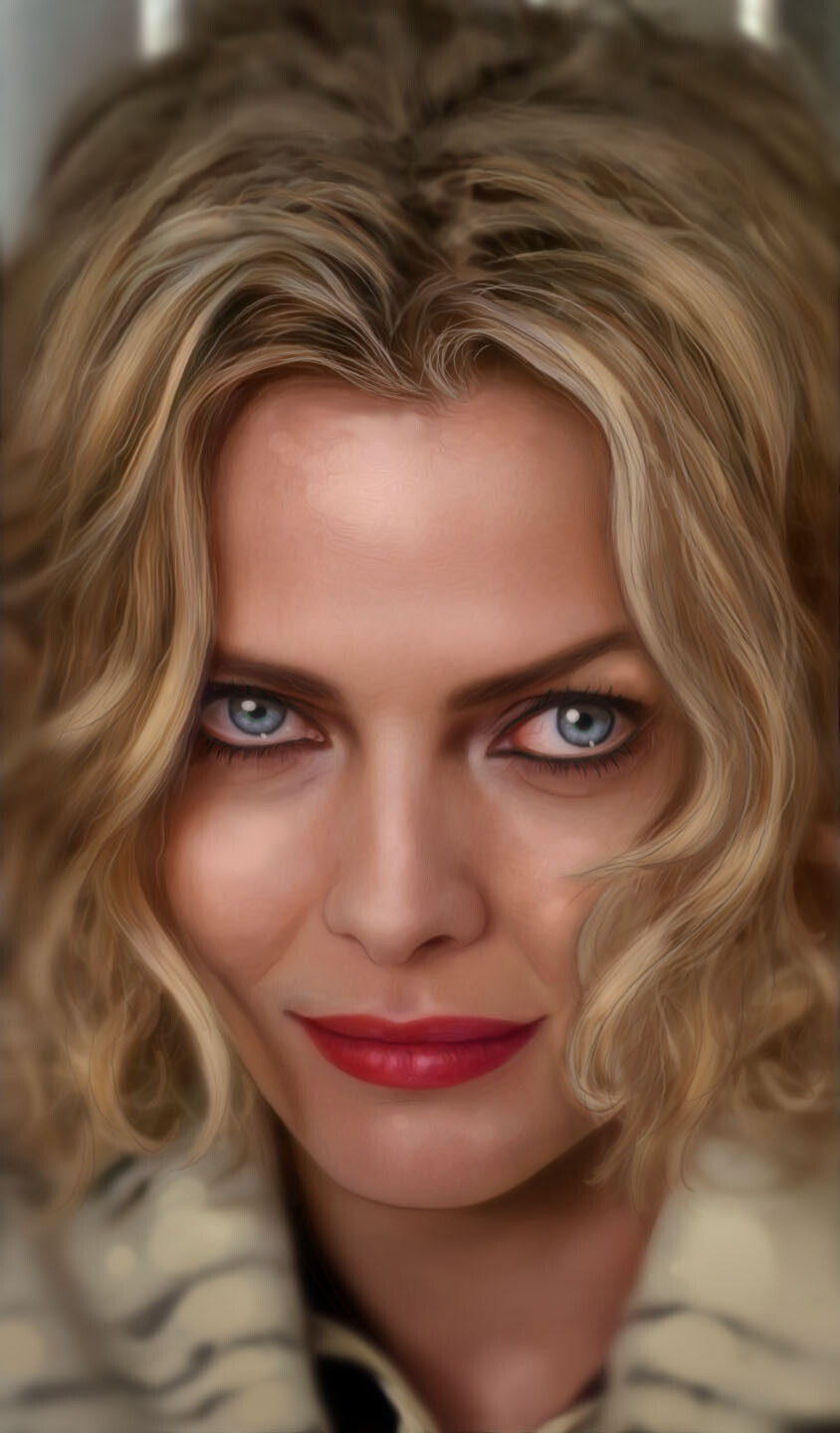 ArtStation - Michelle Pfeiffer as Selia Kyle