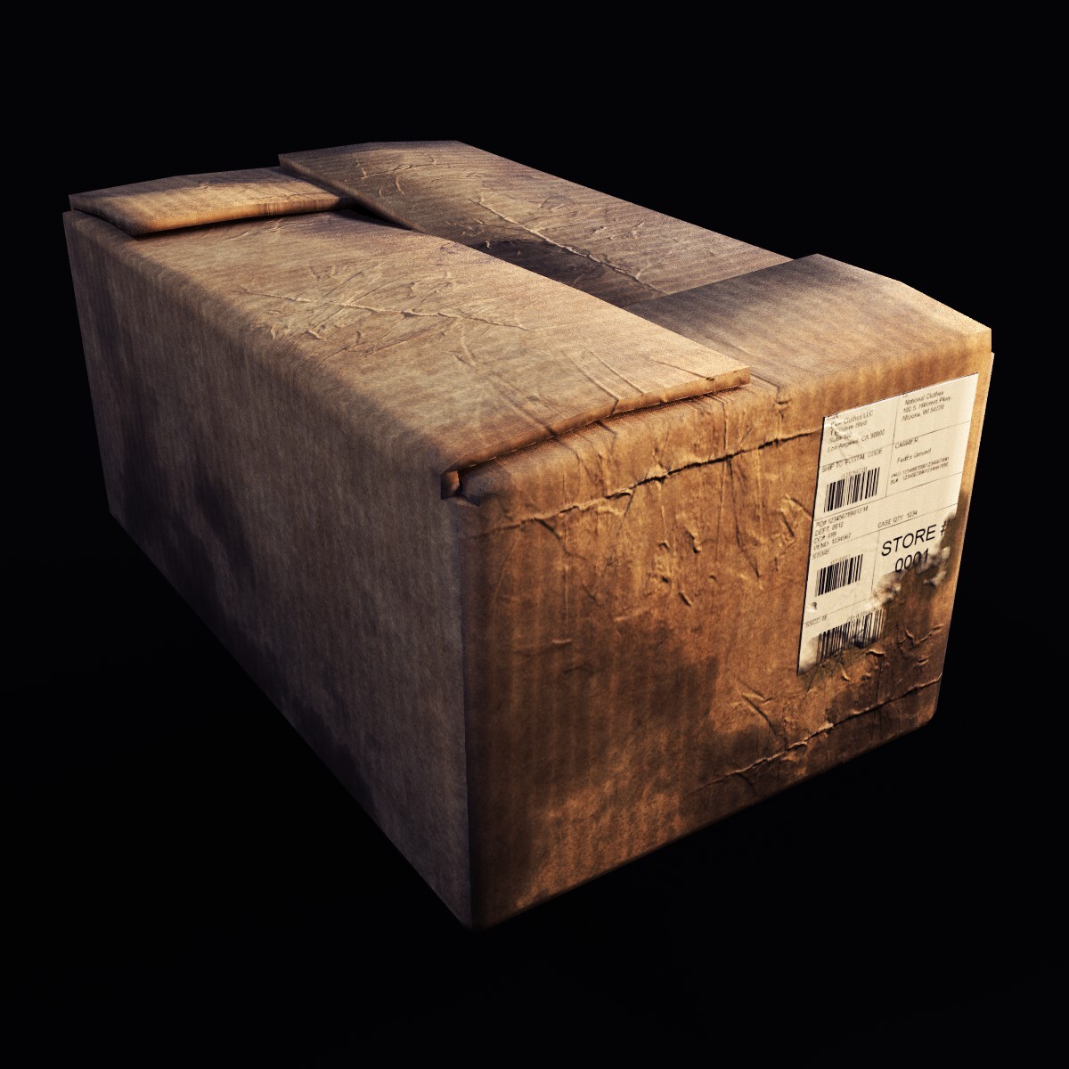 ArtStation - Cardboard Box