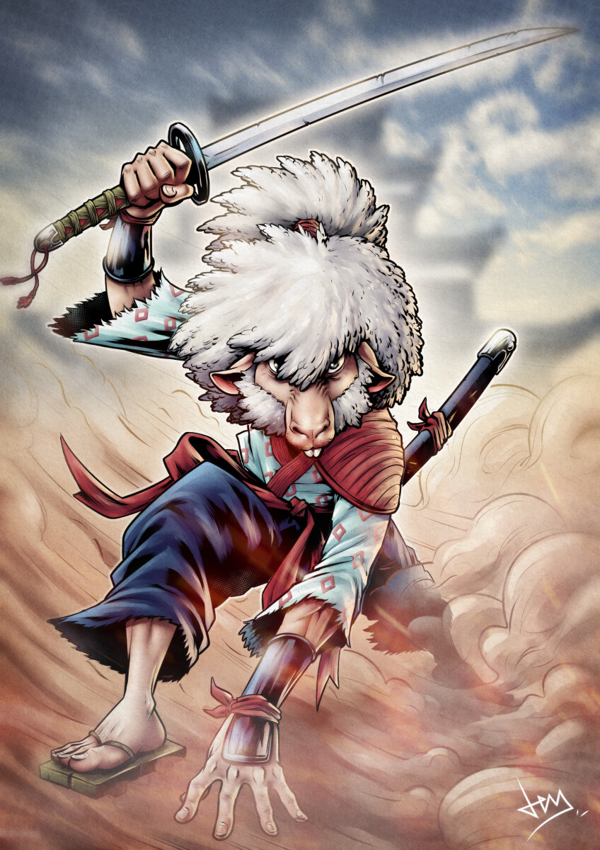 ArtStation - Samurai Sheep