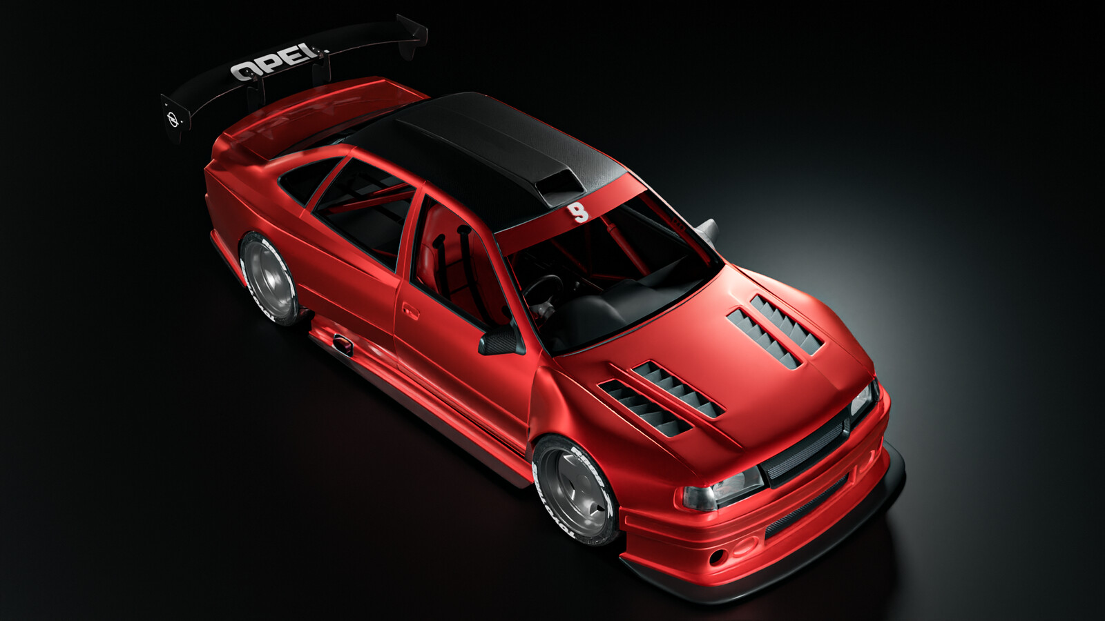 Batu drawing - Opel Vectra