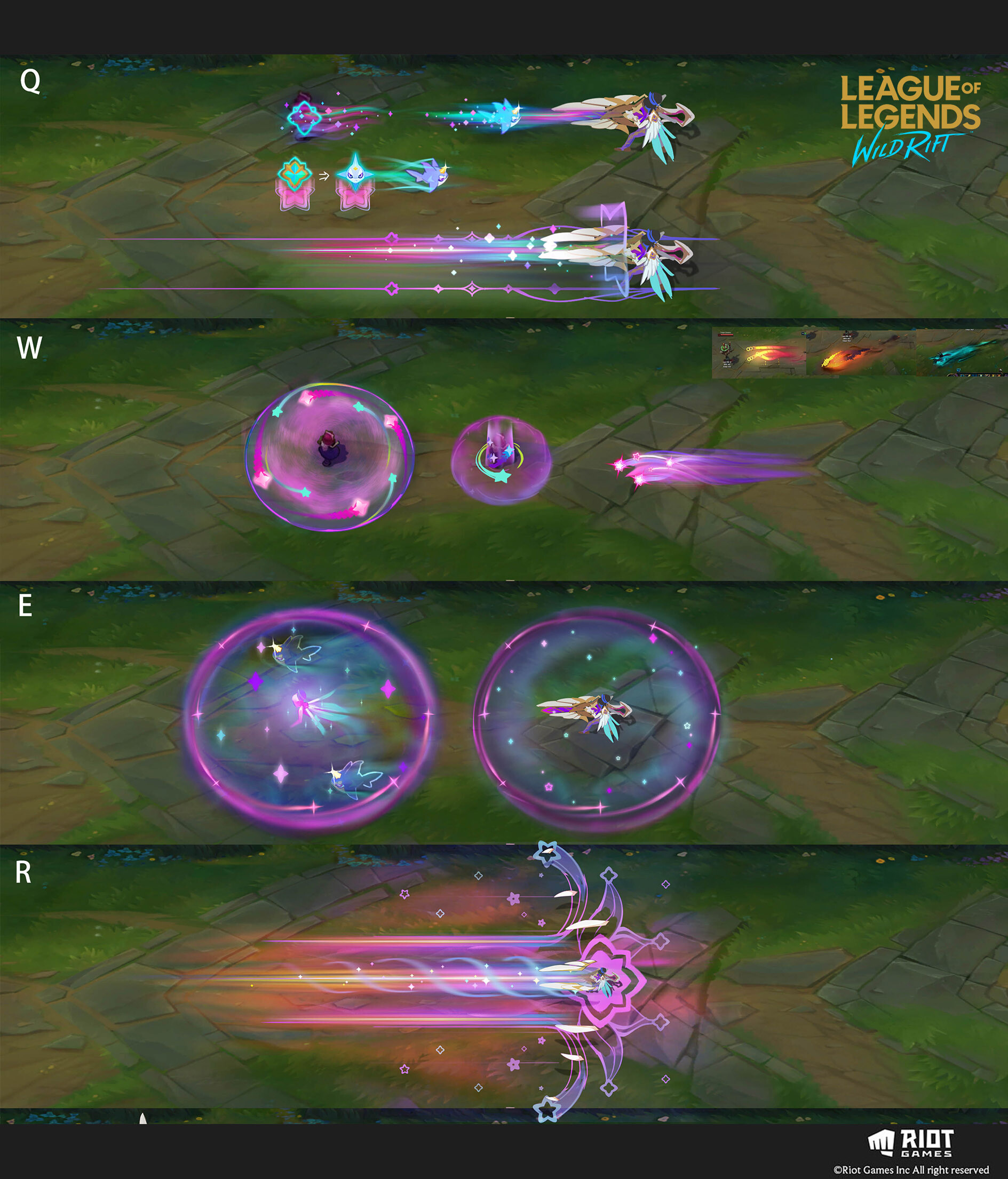 Lovestruck Lux Wild Rift Skin Spotlight : r/lux
