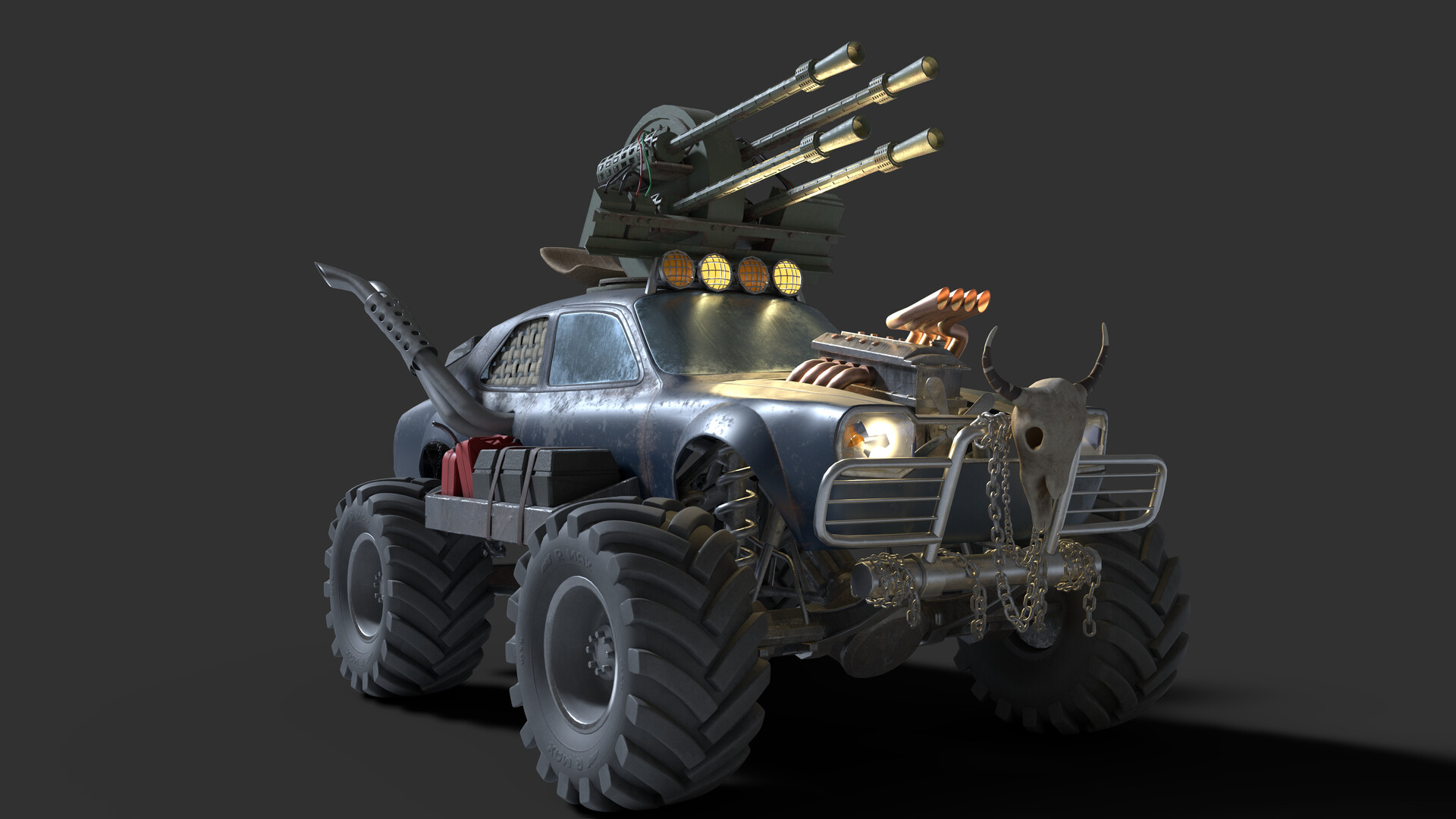 ArtStation - Monster car