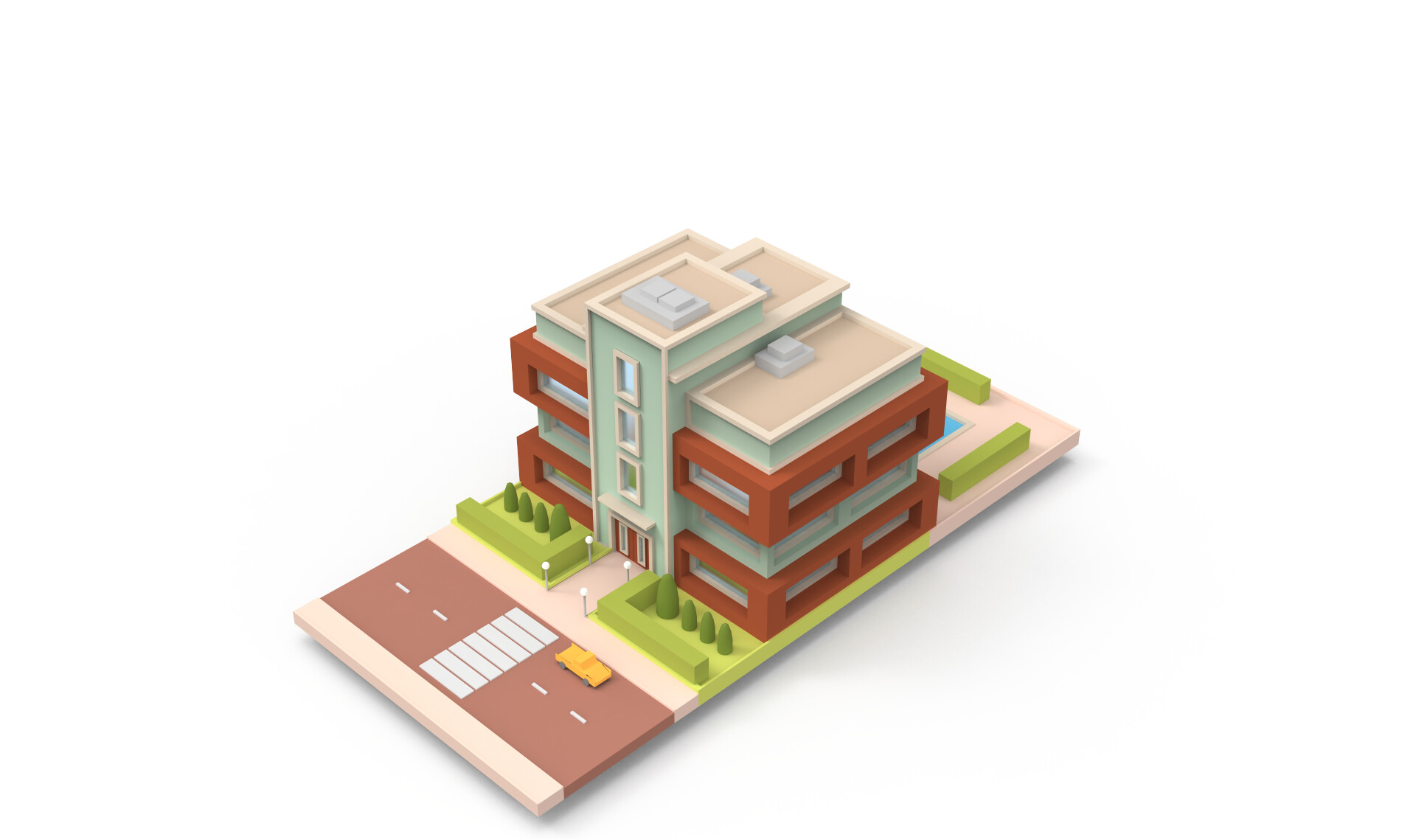 ArtStation - Isometric Building