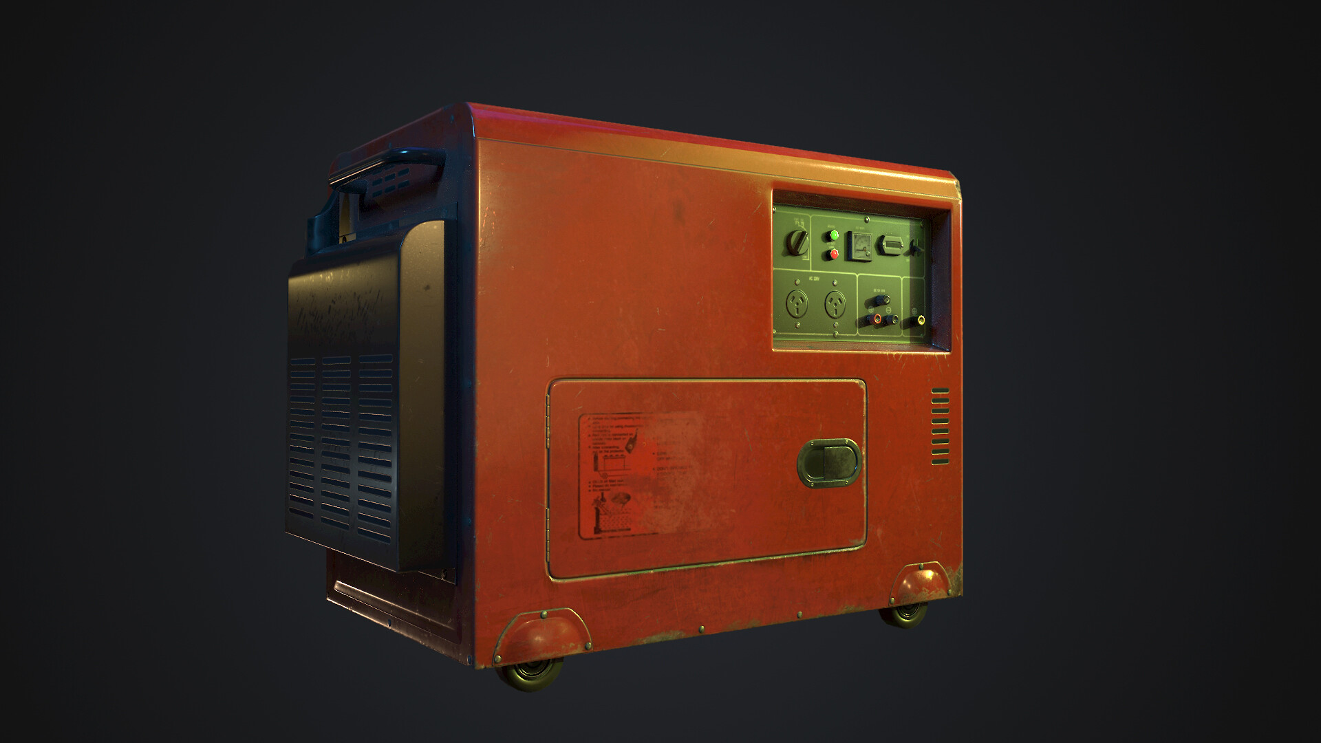 ArtStation - Diesel Generator | Asset