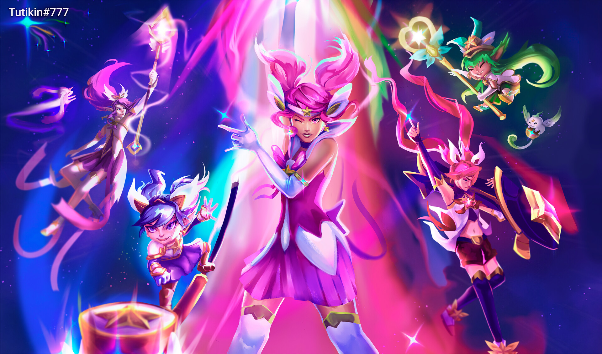 ArtStation - Star Guardians, Burn Brighter!