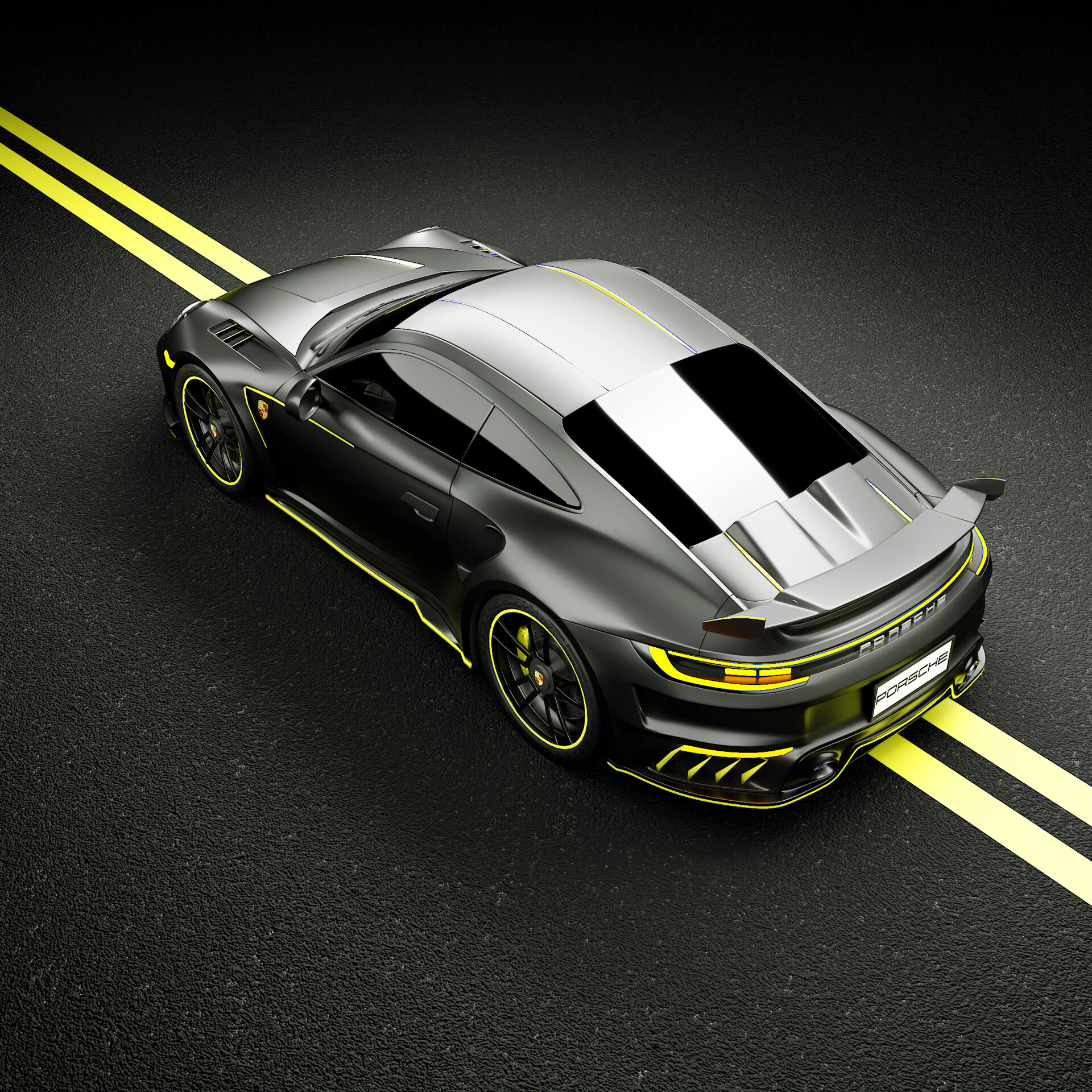 ArtStation - Porsche 911