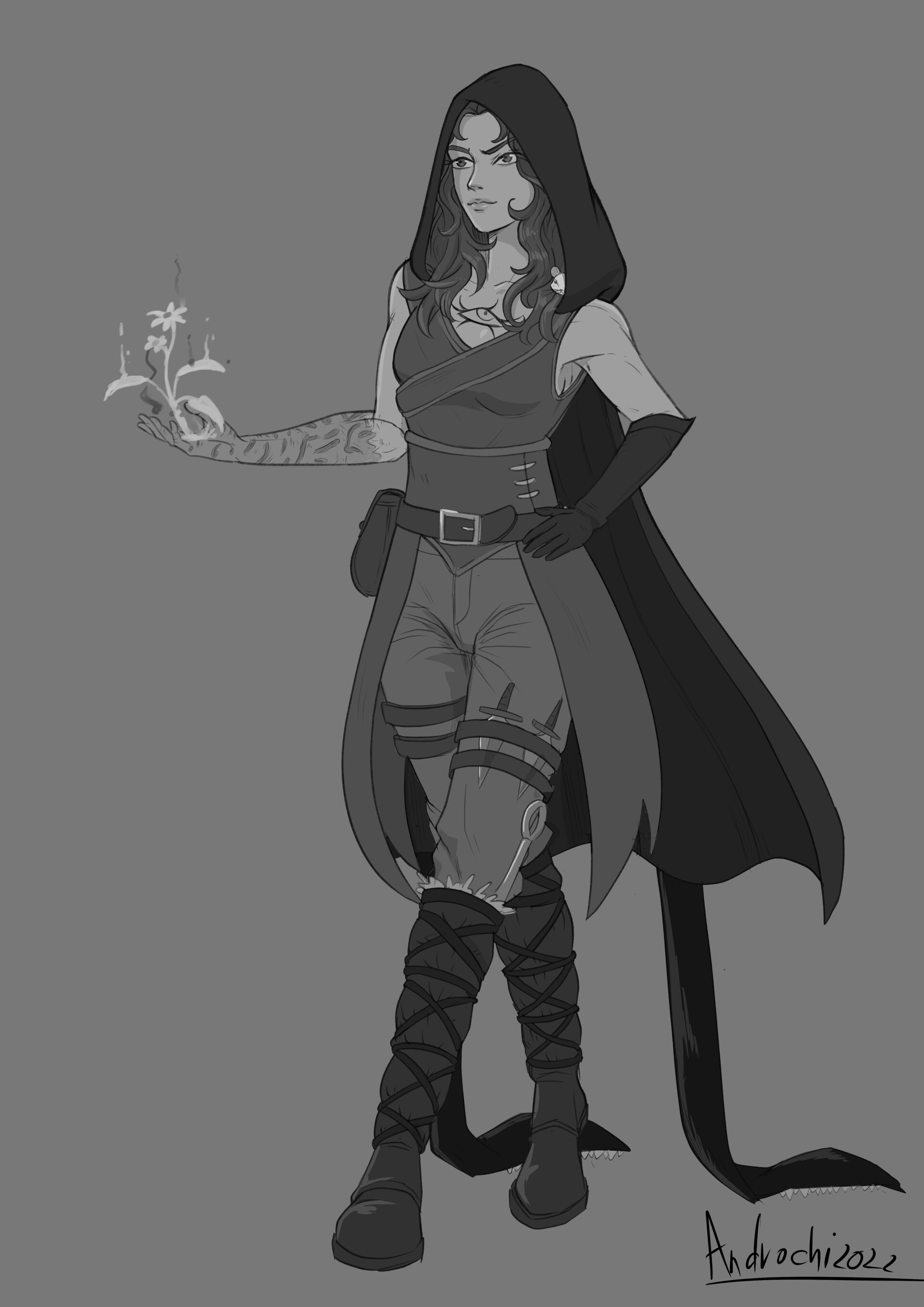 ArtStation - Shadow Monk