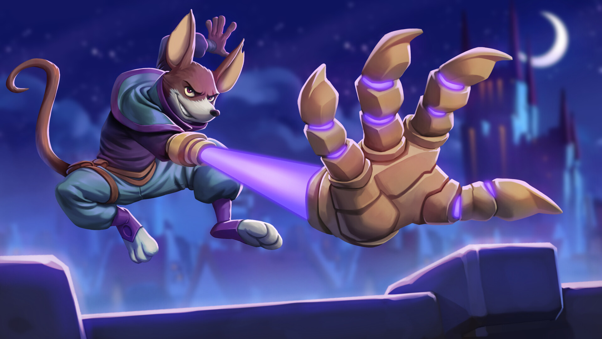 ArtStation - Slink & Snatch: Tales of Thievery Key Art