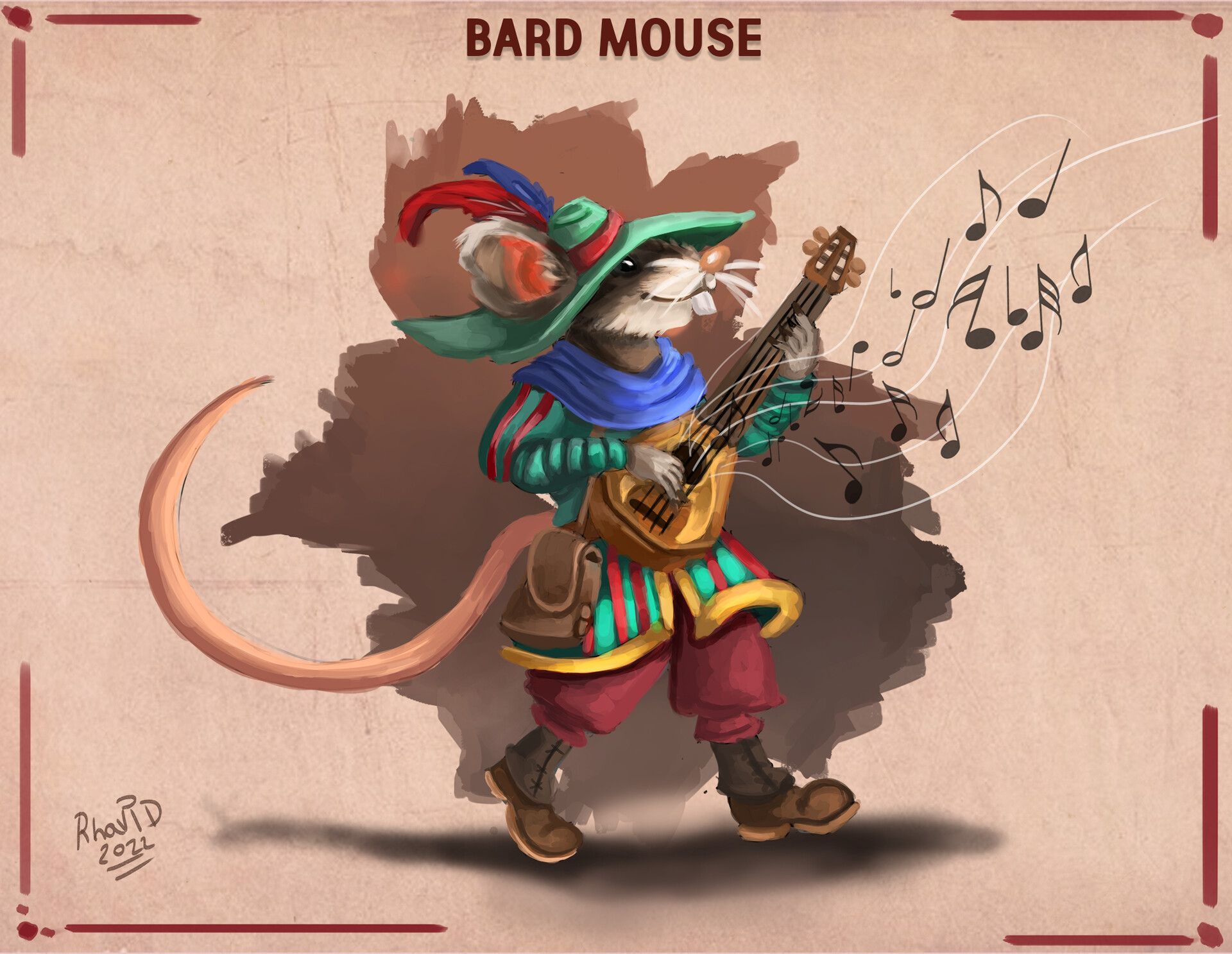 ArtStation - Mouse Bard