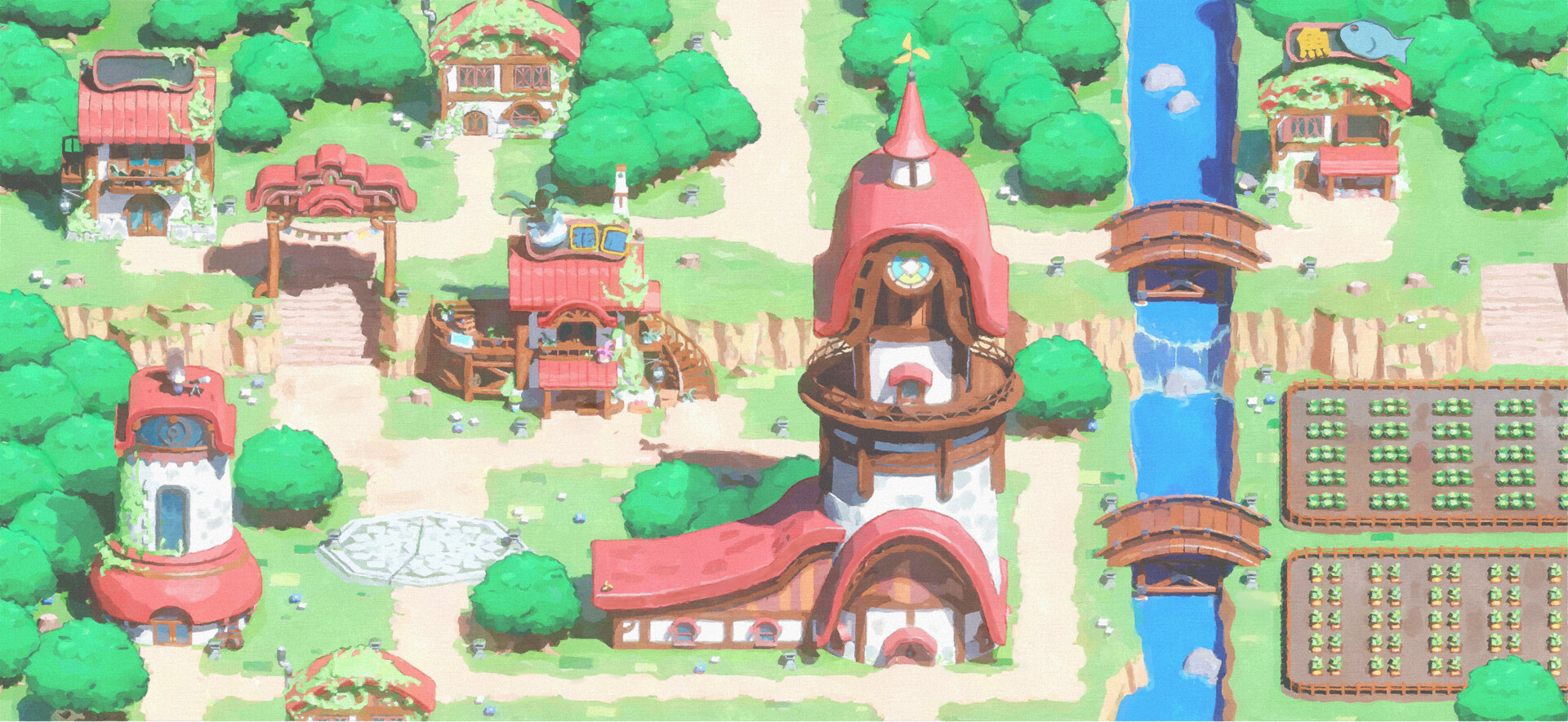 ArtStation - Concepts for a little RPG project