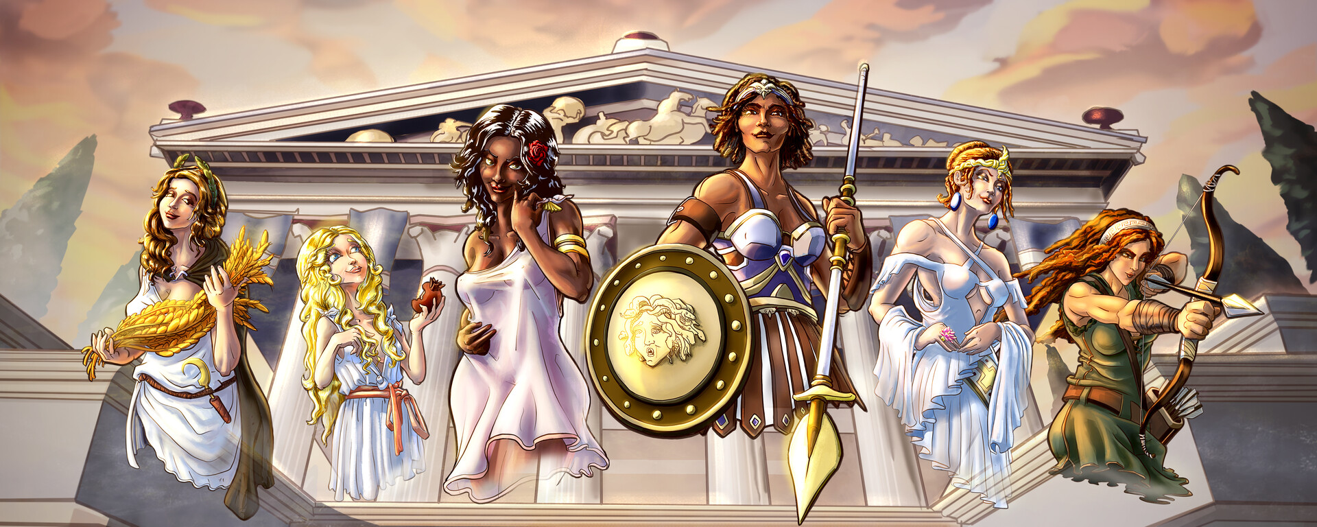 ArtStation - Greek Goddesses