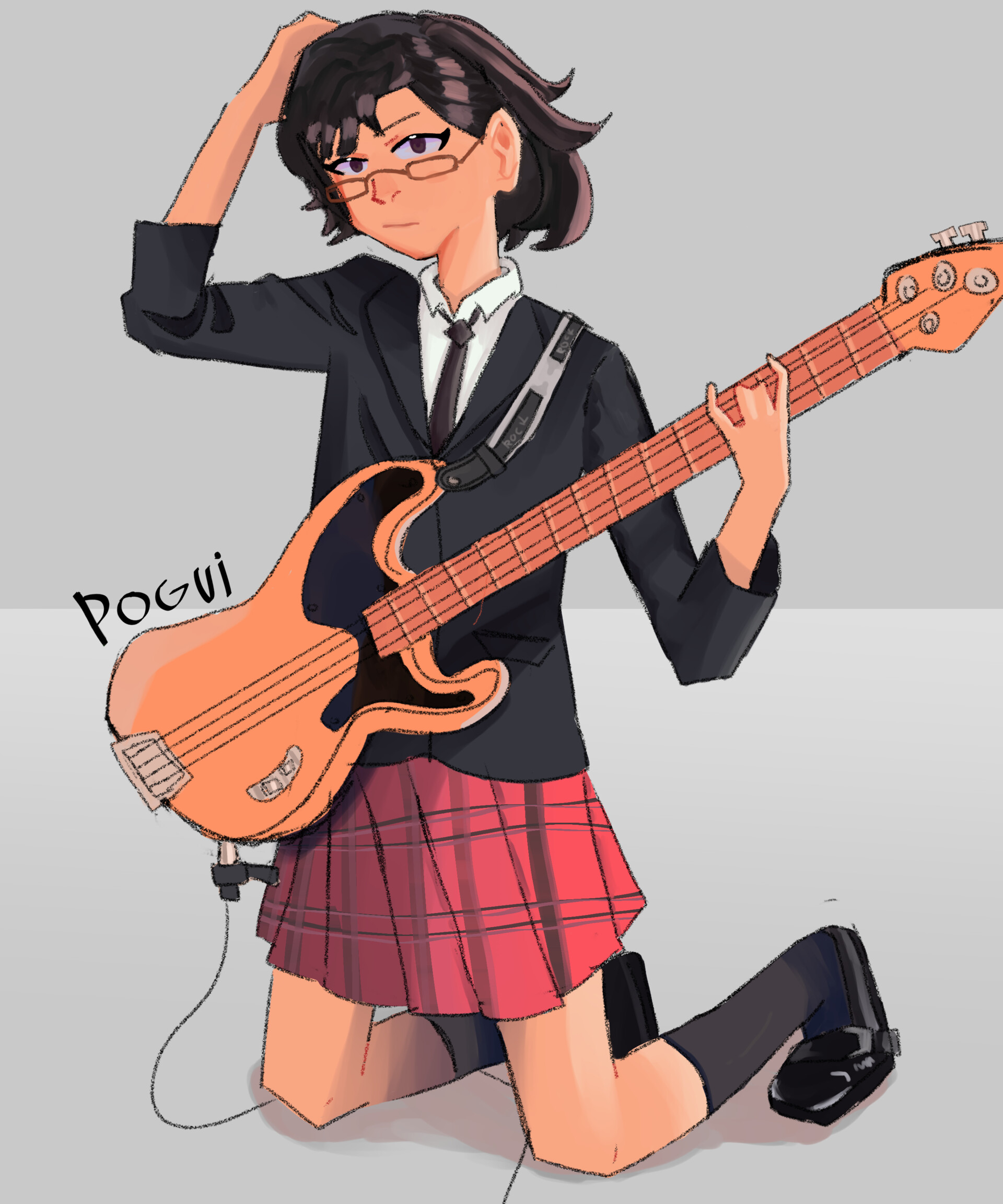 ArtStation - bass girl