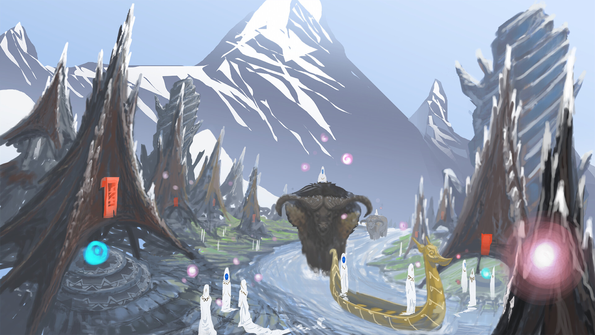 ArtStation - The Snow Village