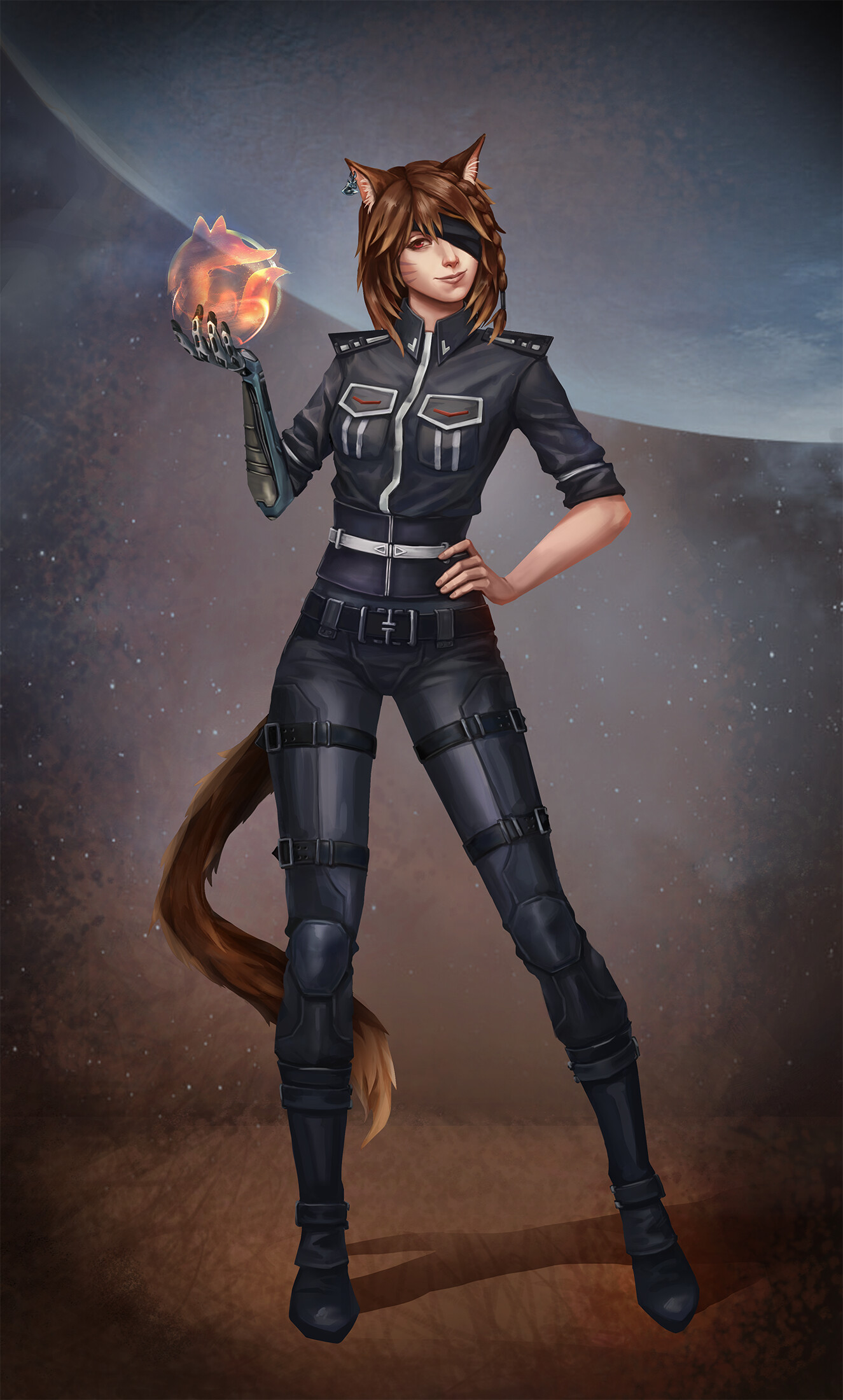 ArtStation - In-Game Character Commission