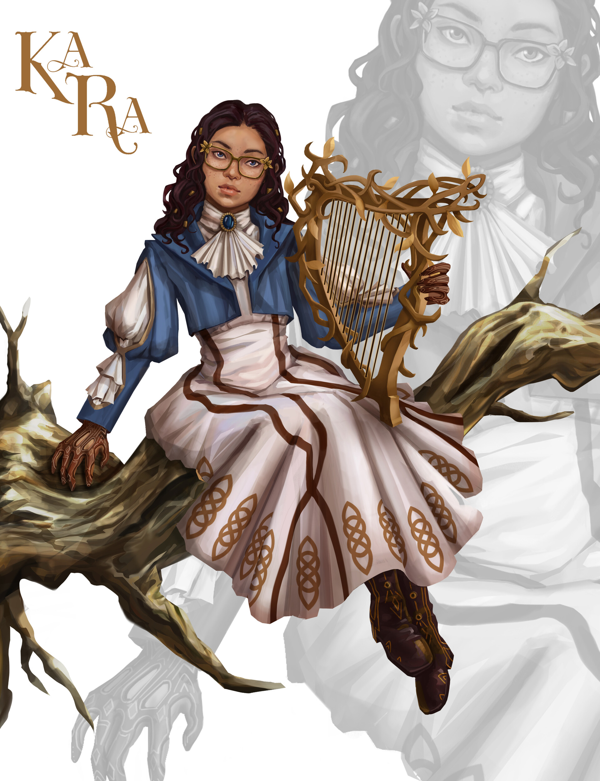 ArtStation - Bard Character Commission