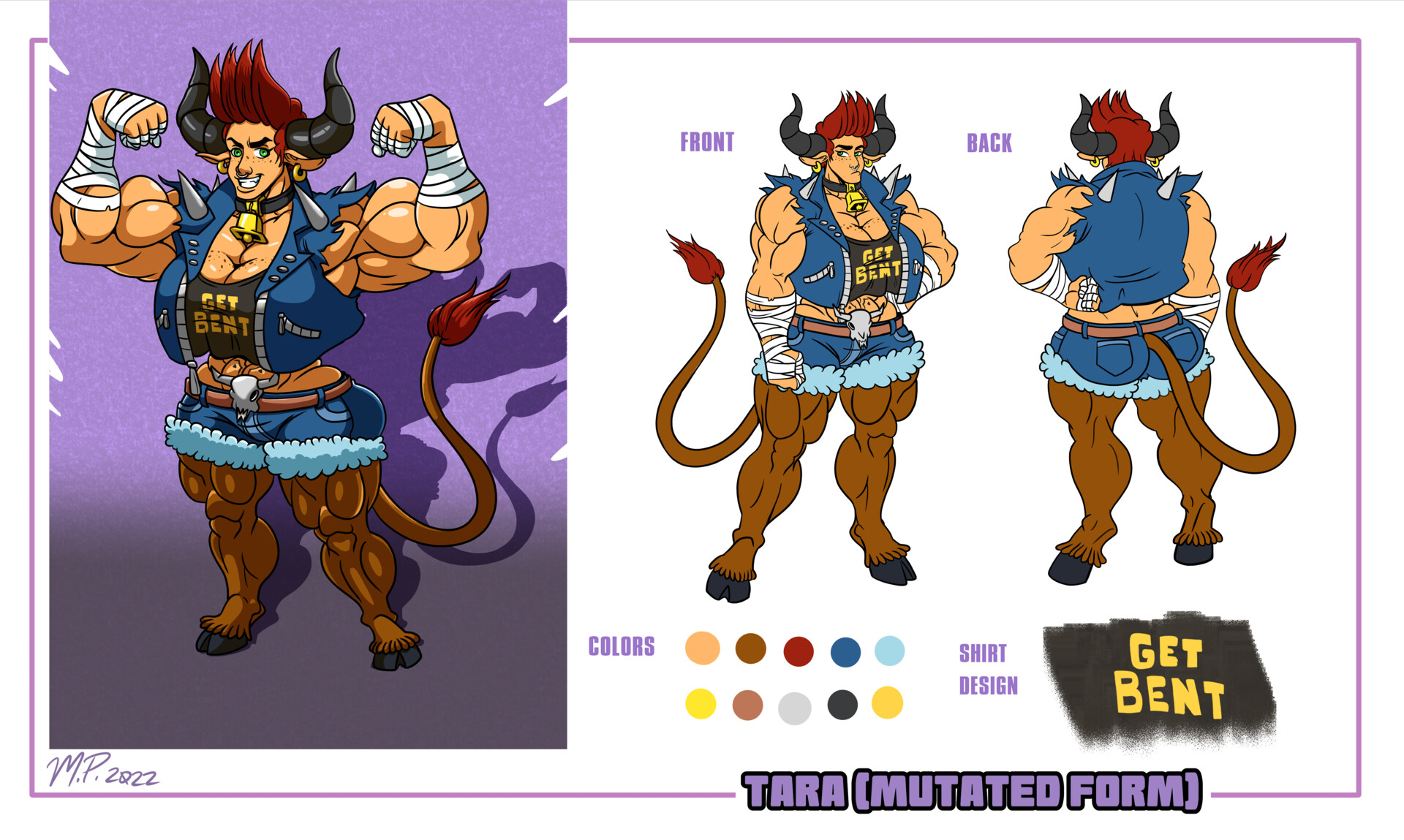 ArtStation - Tara Character Sheet