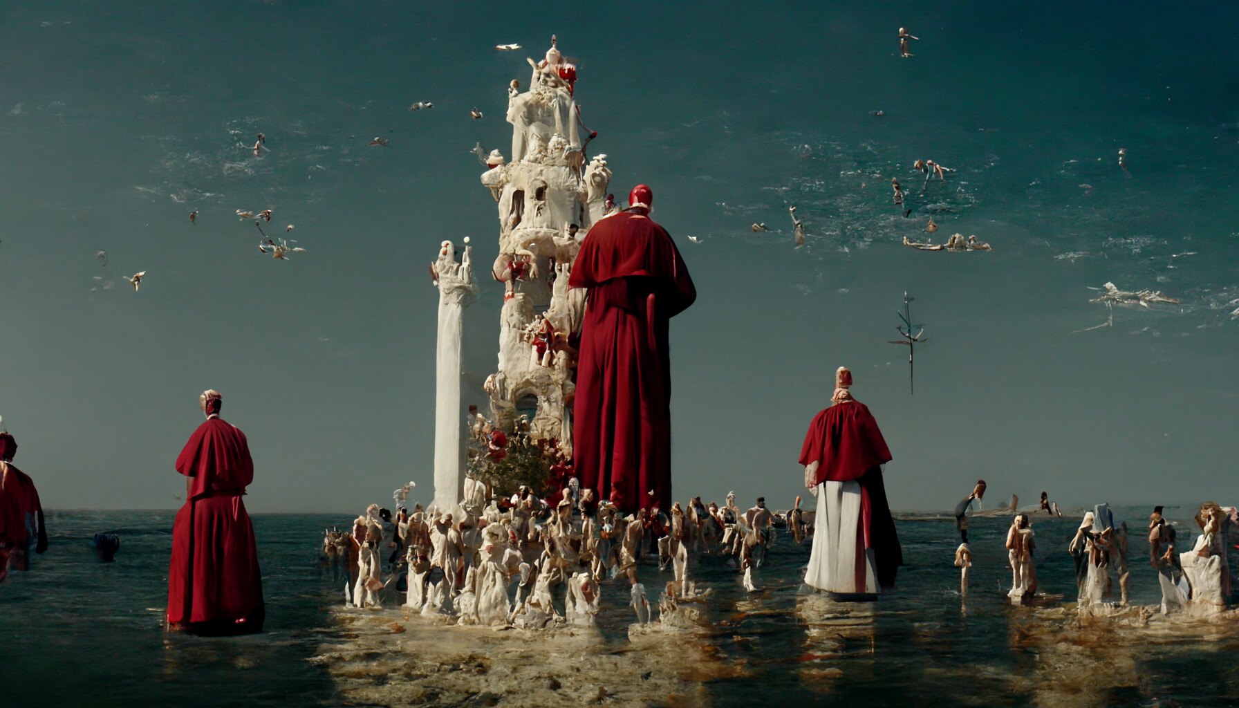 ArtStation - Guests Of Light, Baptism Ponds