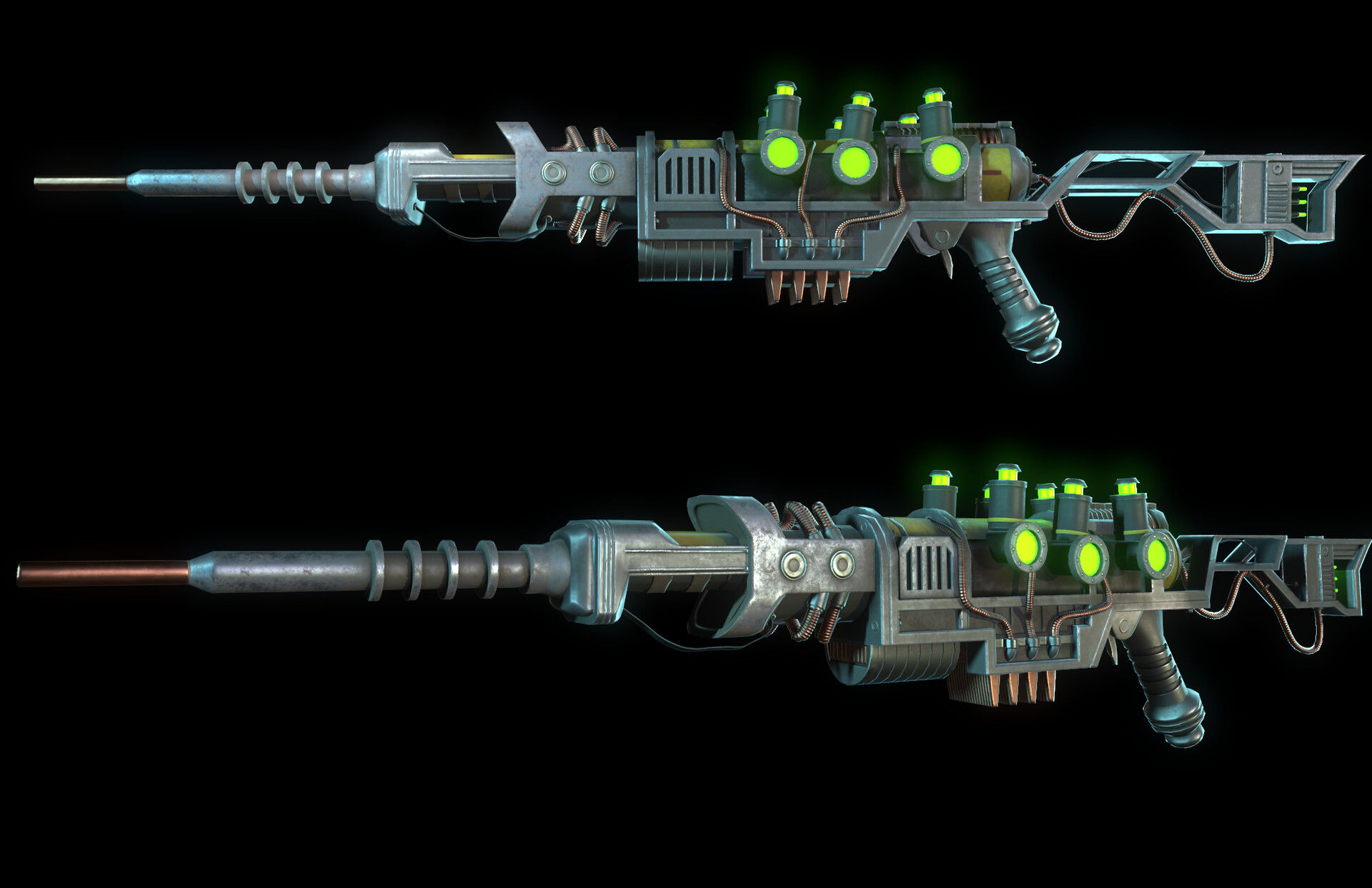 ArtStation - Plasma Rifle - Fallout Series