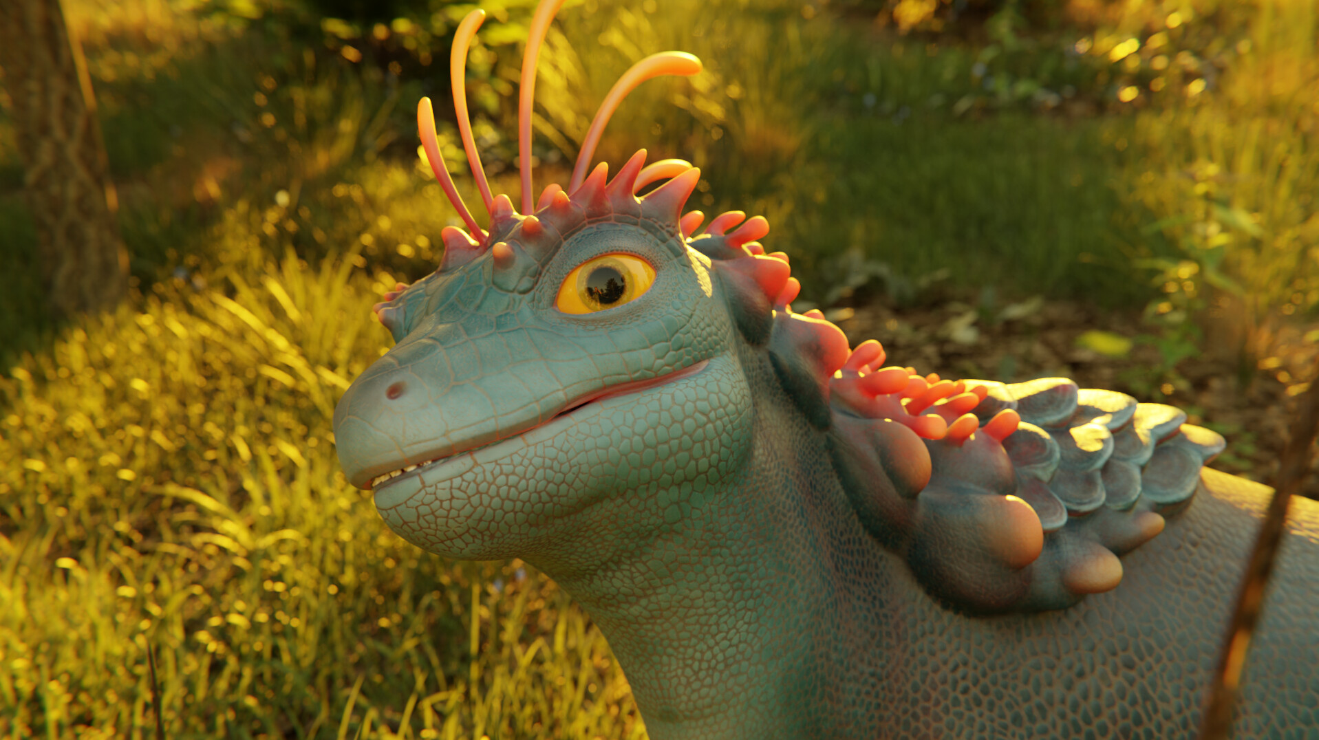 ArtStation - lizardy creature