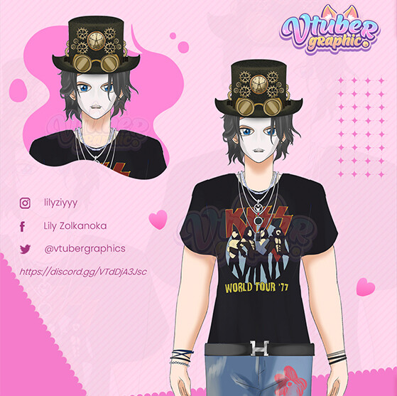 ArtStation - Rocker Vtuber