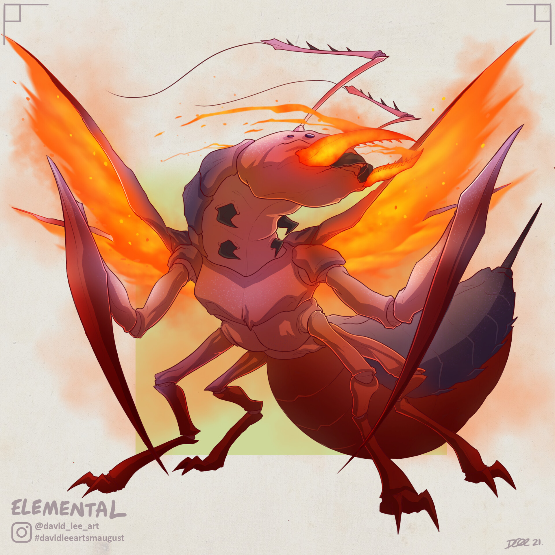 David Lee - Smaugust dragon designs 2021